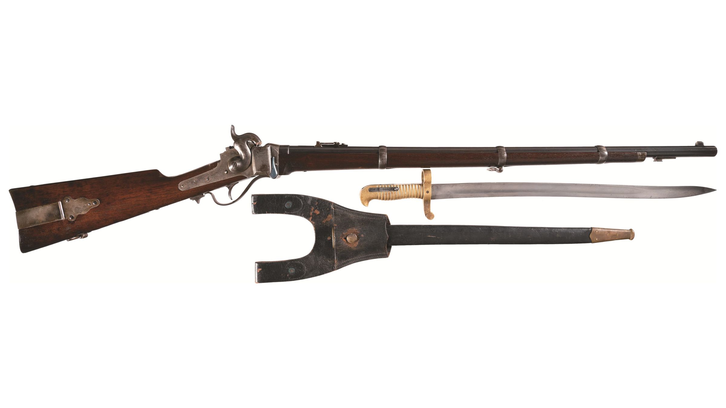 Civil War Navy Sharps New Model 1859 Breech Loading Rifle | Rock Island ...