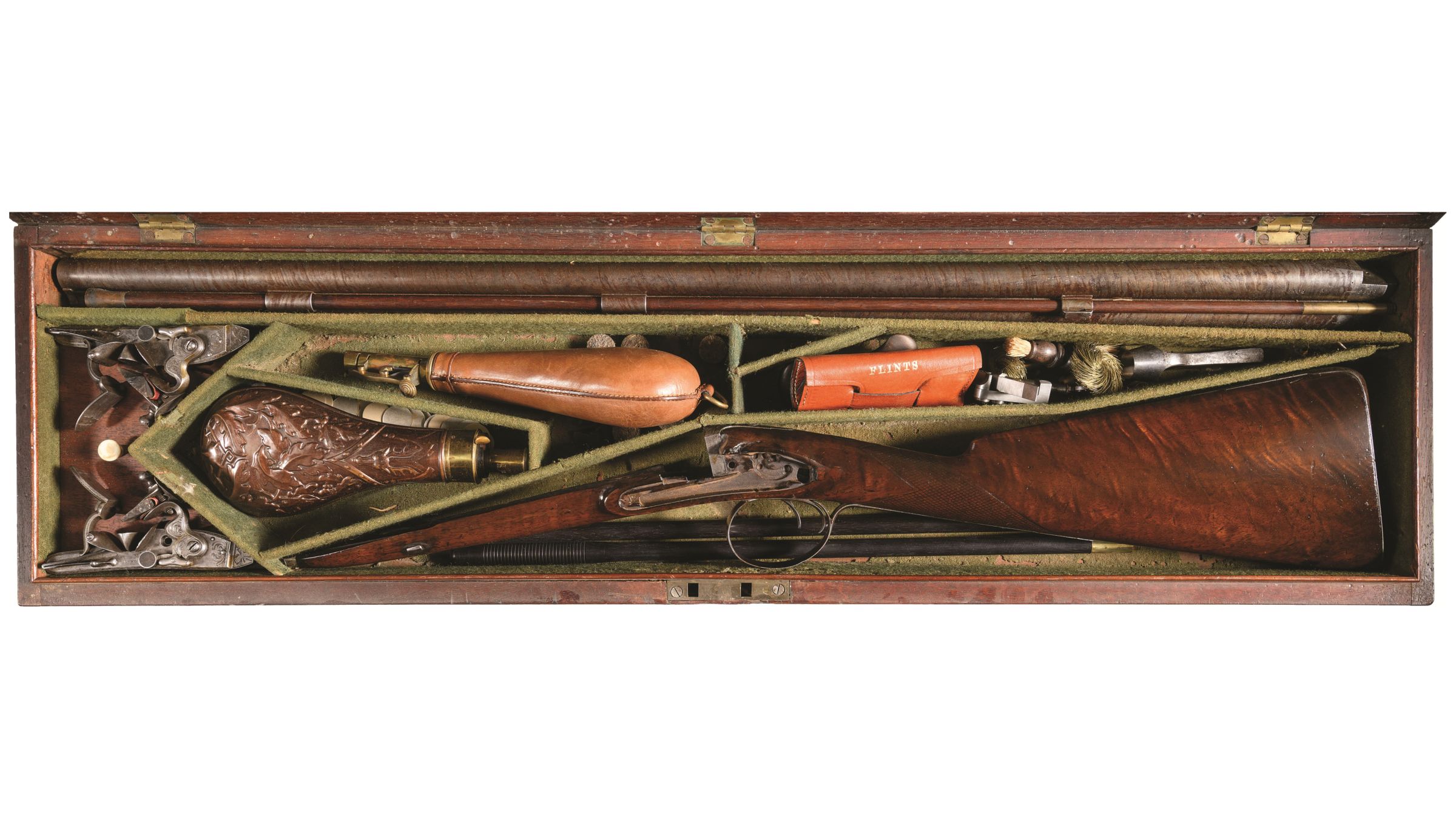 Unusual "Waterproof" Joseph Manton Double Barrel Shotgun | Rock Island ...
