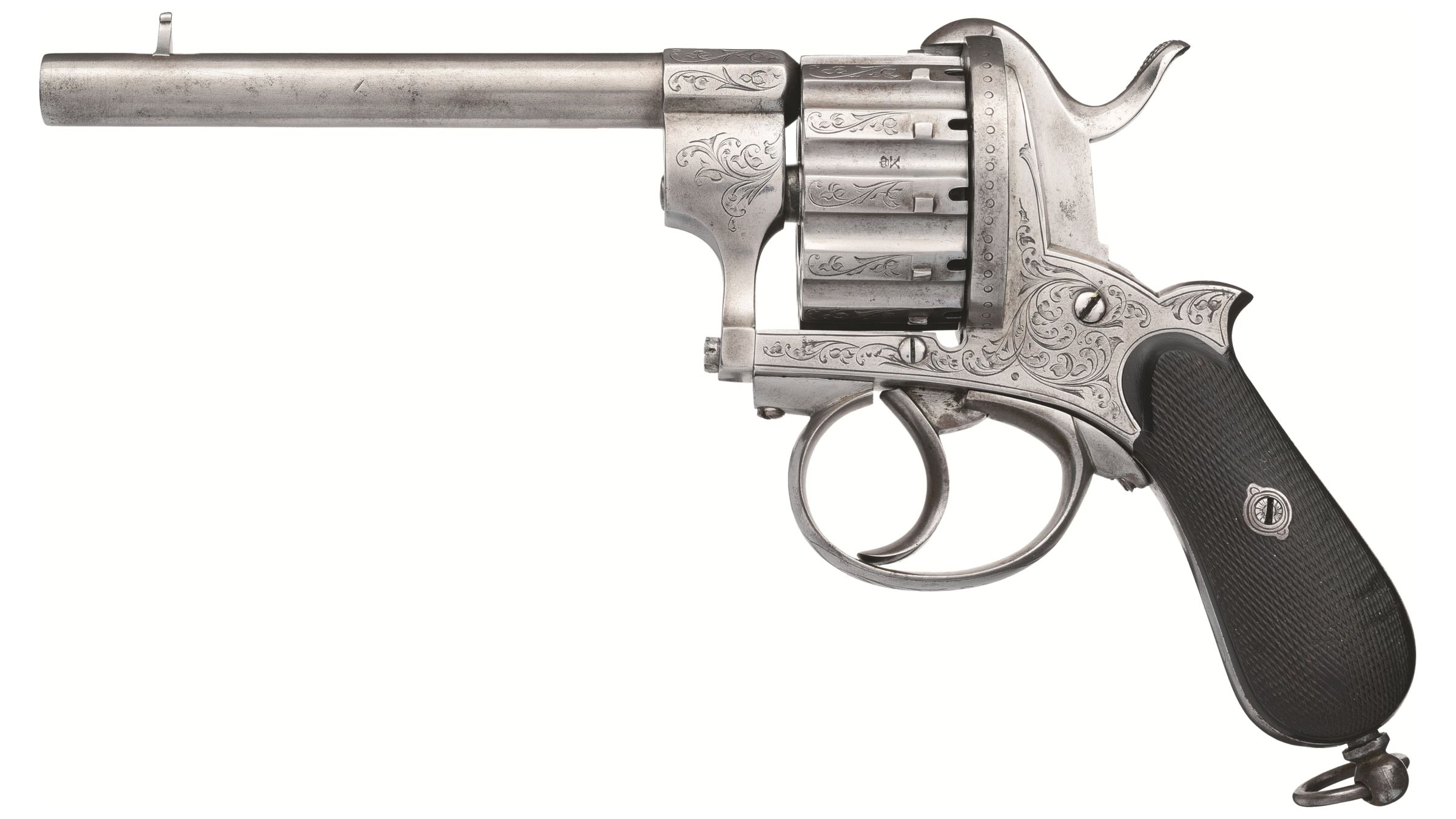 J. Chaineux Brevete Twelve-Shot Pinfire Double Action Revolver | Rock ...