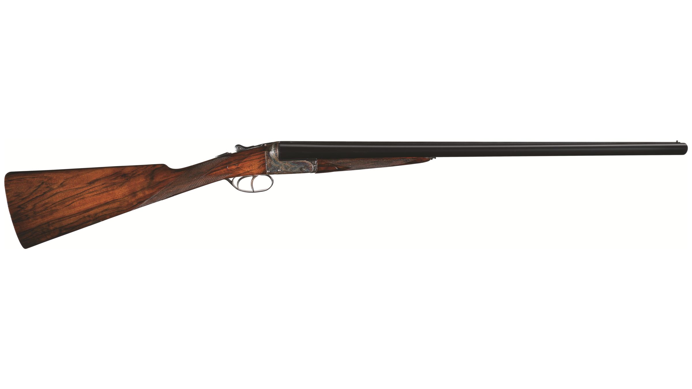 Engraved Webley & Scott Model 701 Boxlock Shotgun with Case | Rock ...