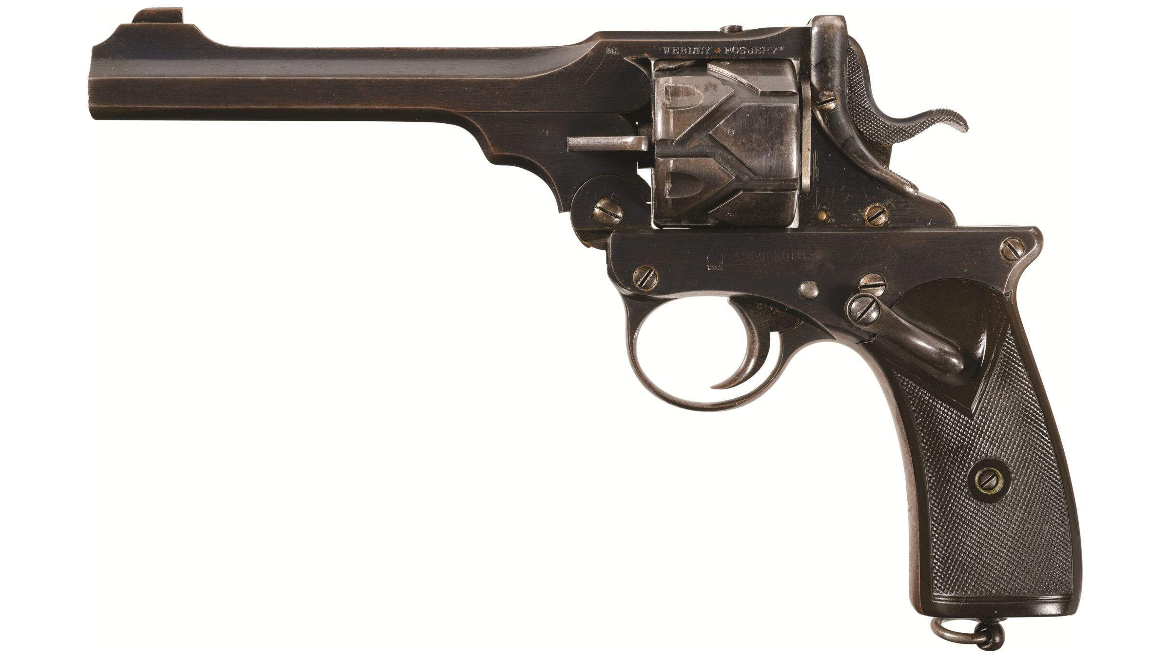 Webley-Fosbery Automatic Revolver with Holster | Rock Island Auction