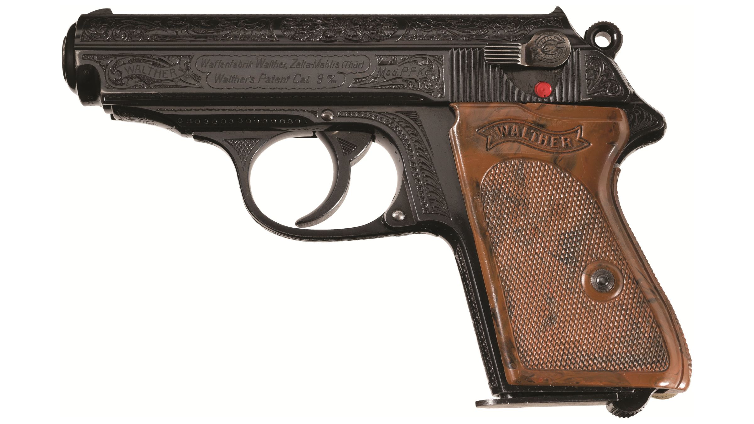 Pre-World War II Factory Engraved Walther PPK Pistol | Rock Island Auction