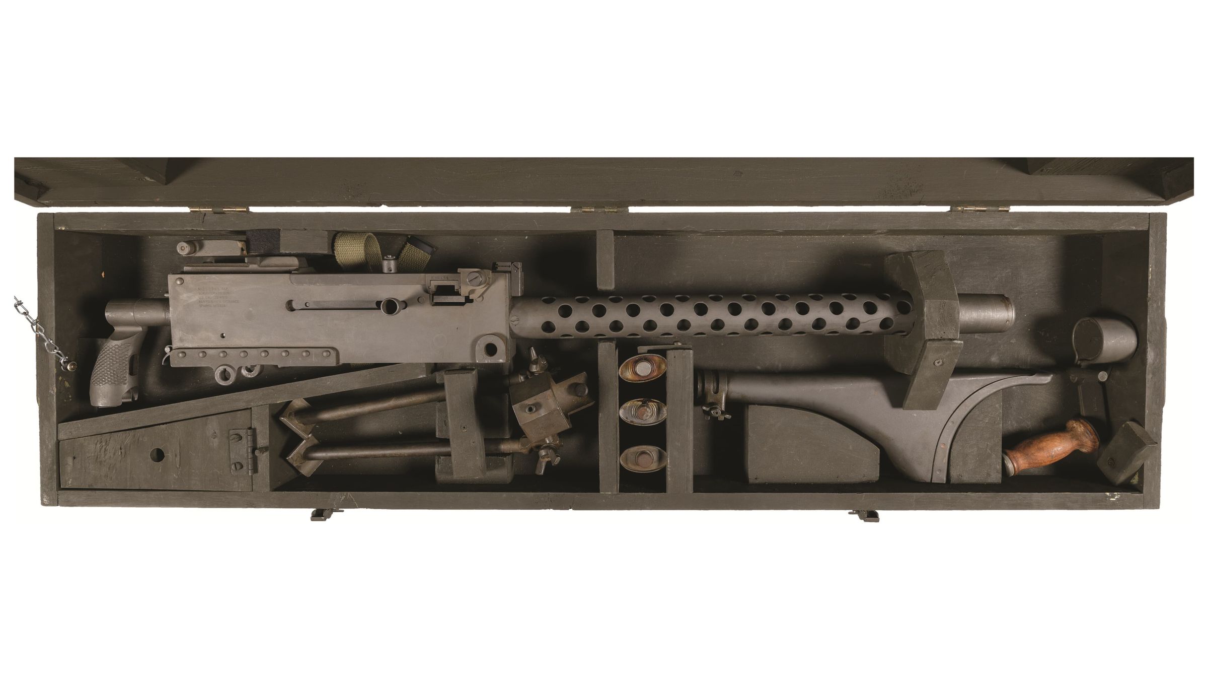 U.S. Ordnance Browning M1919A6 Semi-Automatic Rifle with Case | Rock ...