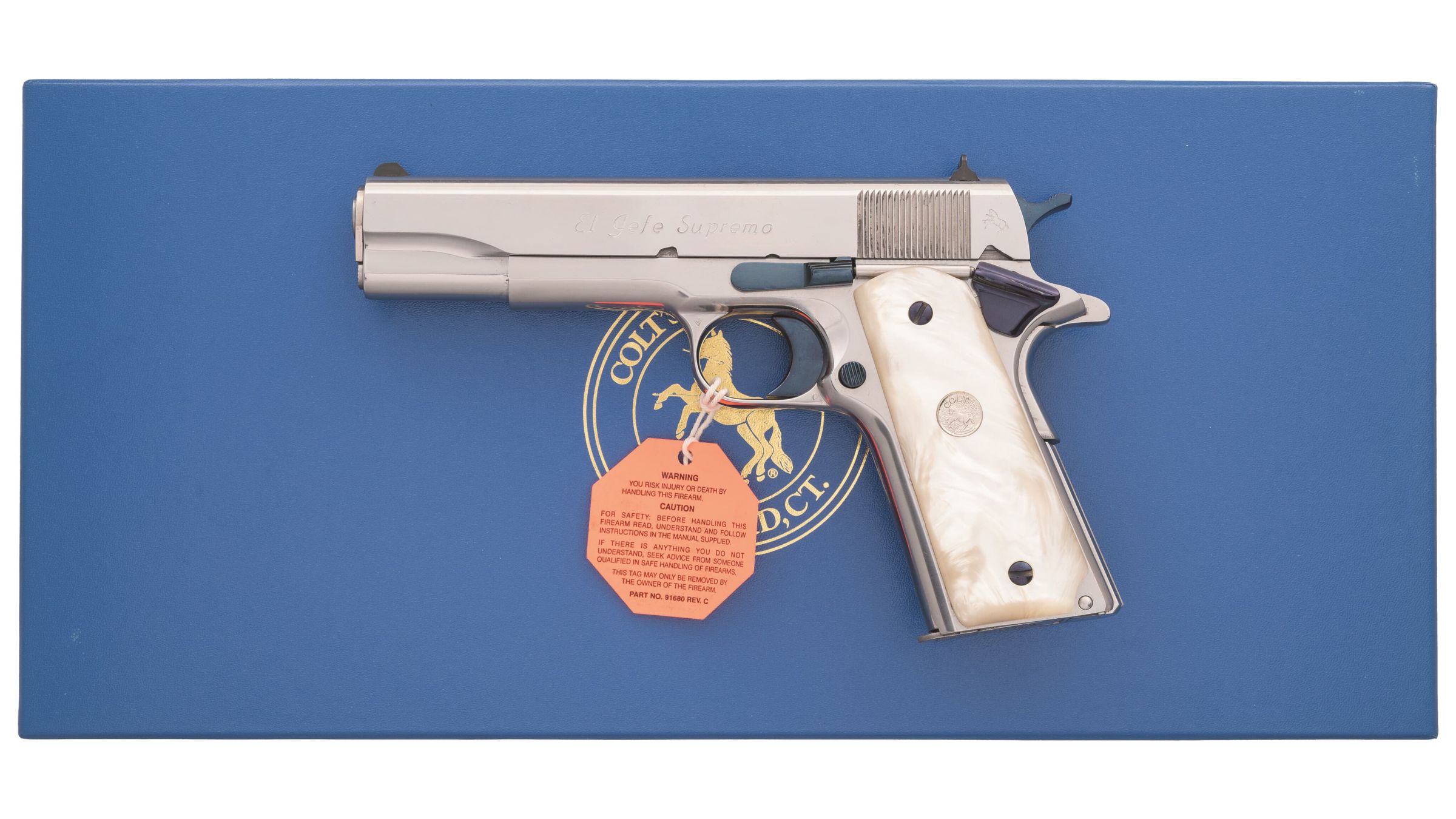 Colt Government Model El Jefe Supremo Semi-Automatic Pistol | Rock ...