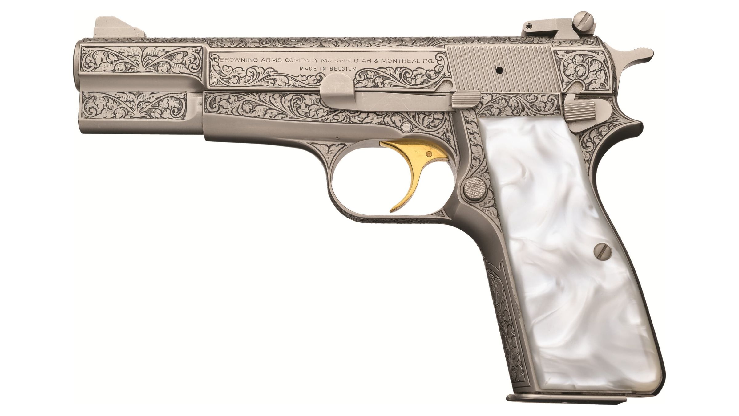 Belgian Browning Renaissance High Power Pistol | Rock Island Auction
