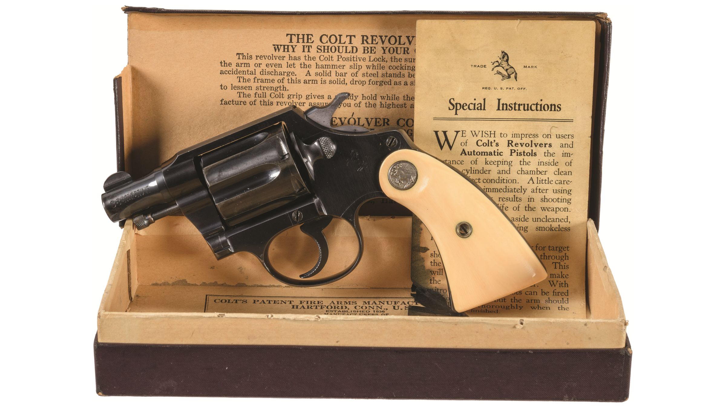 Boxed Colt Detective Special with Factory Letter | Rock Island Auction