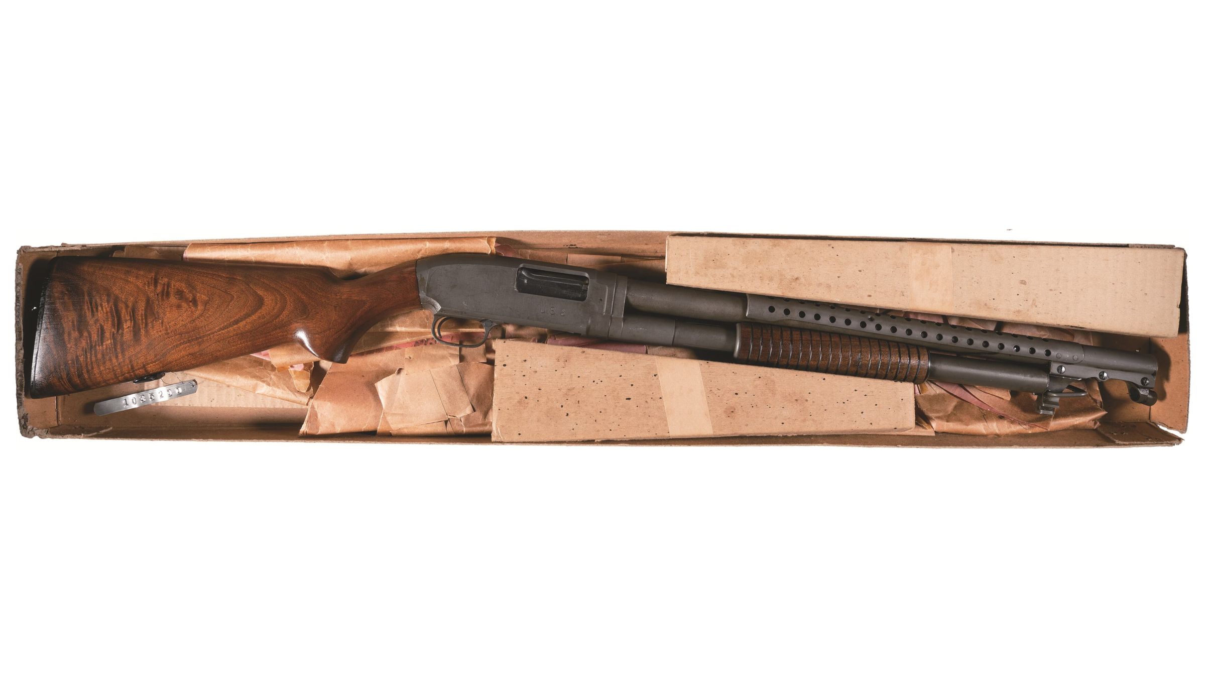 WWII U.S. Army Contract Winchester Model 12 Trench Shotgun | Rock ...