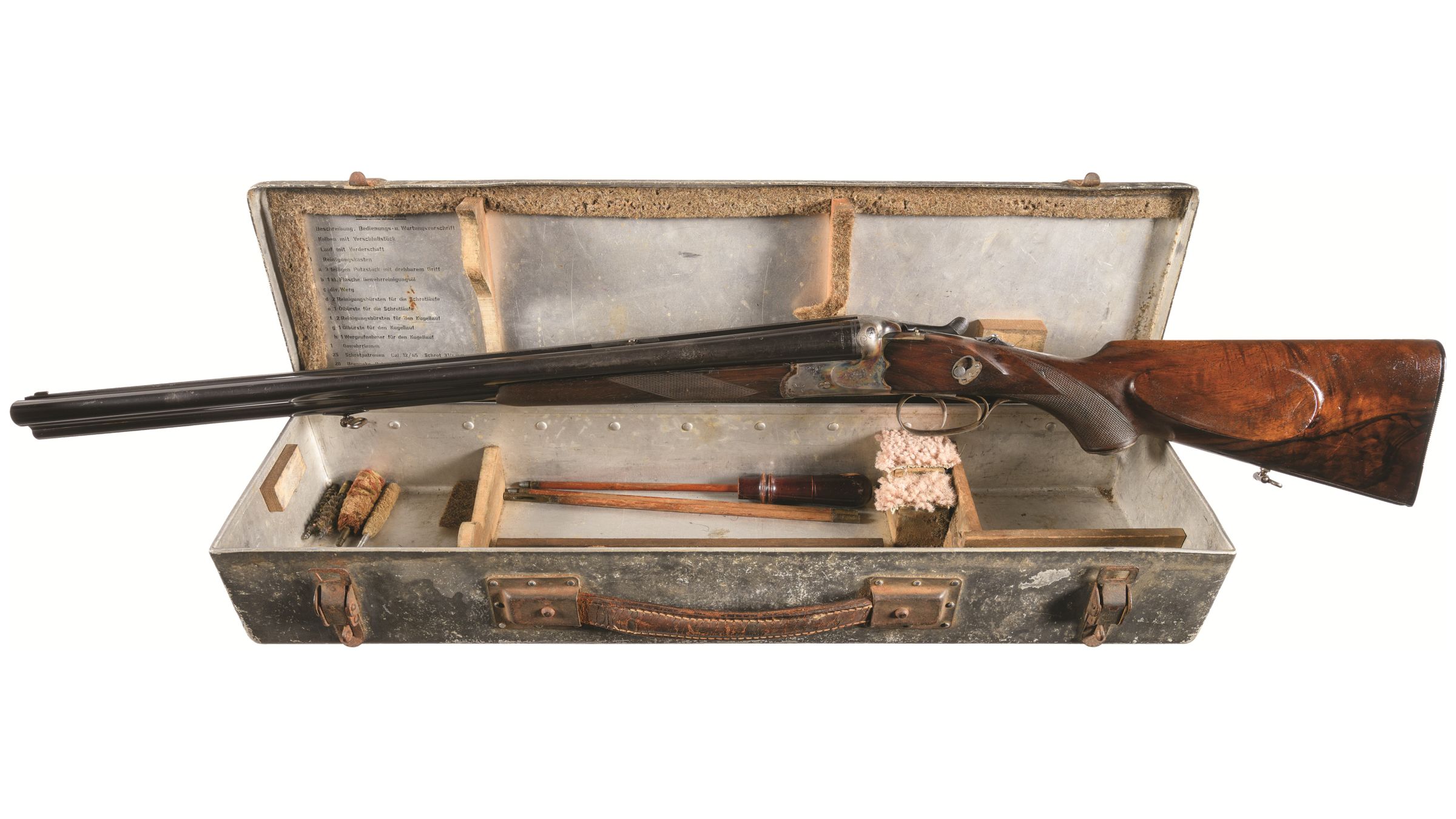 J.P. Sauer Model 30 Luftwaffe Survival Drilling with Case | Rock Island ...