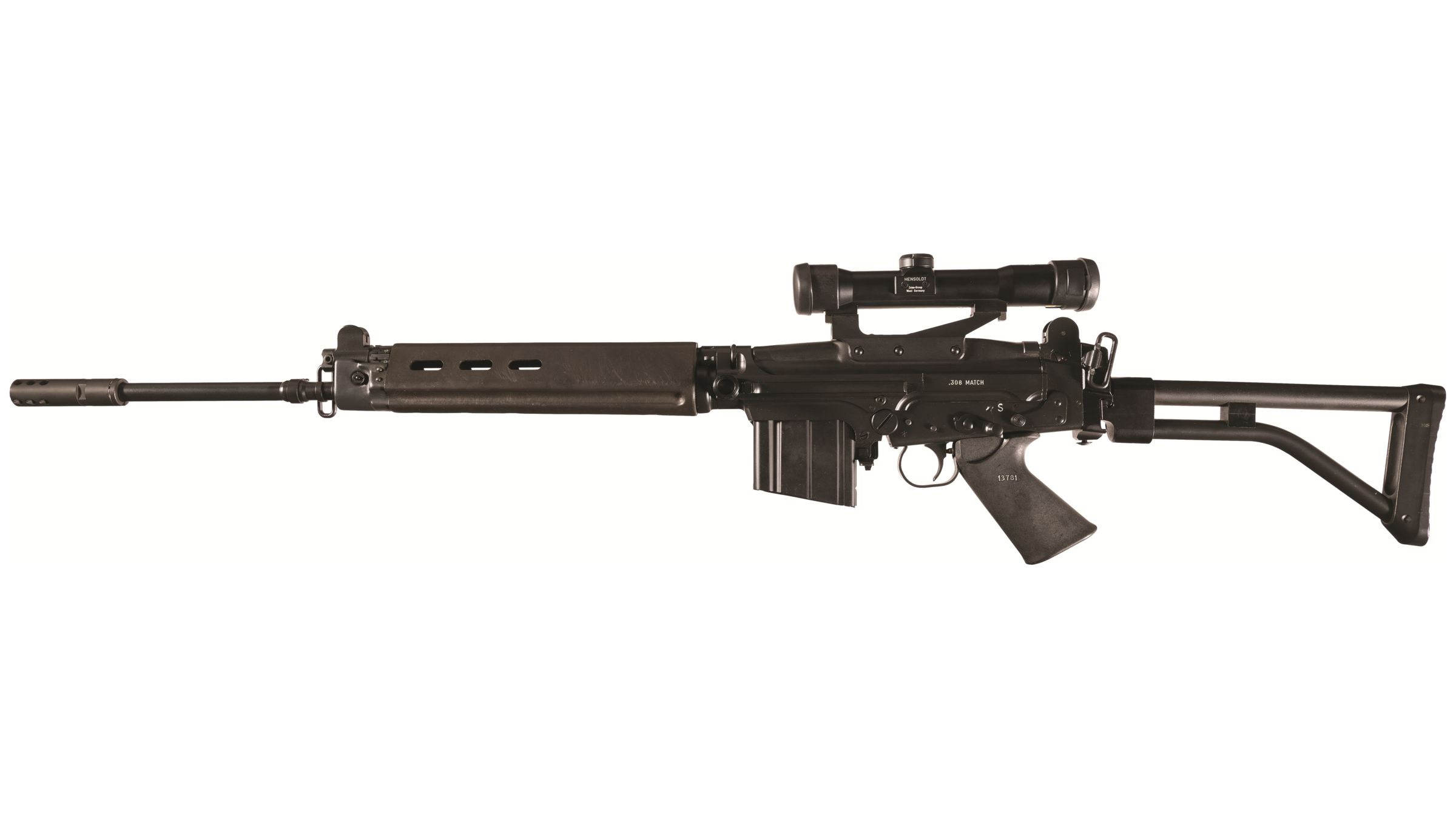 FN "G Series" Paratrooper FAL Semi-Automatic Rifle | Rock Island Auction