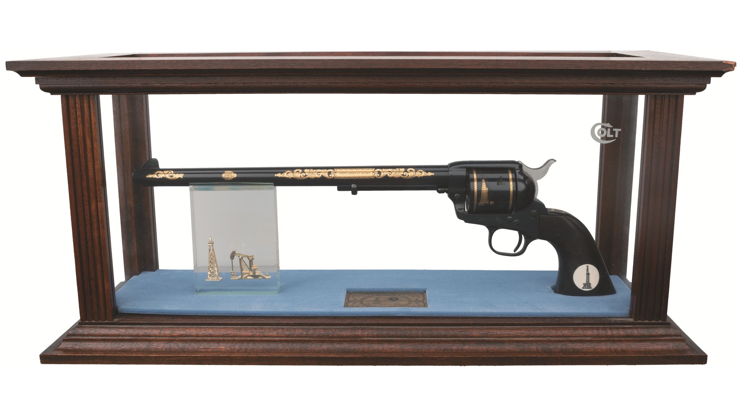 Cased Colt North American Oilmen Commemorative Buntline Revolver | Rock ...