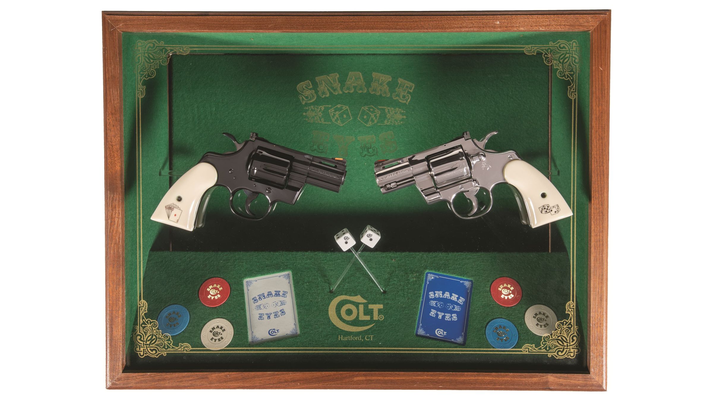 Cased Matched Set of Colt Python Snake Eyes Double Act | Rock Island ...