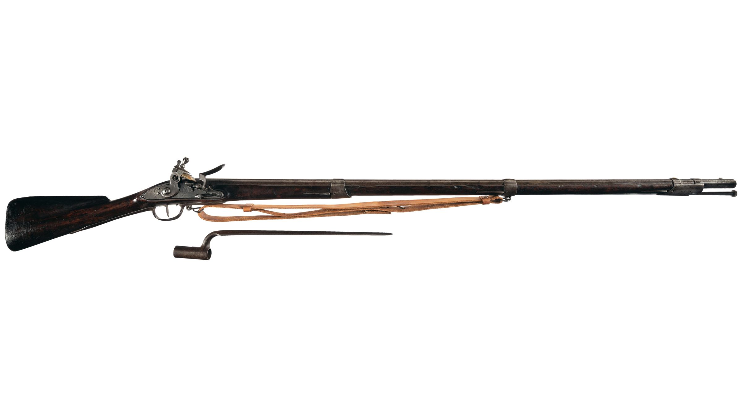 Documented Early U.S. Springfield 1795 Type I Flintlock Musket | Rock ...