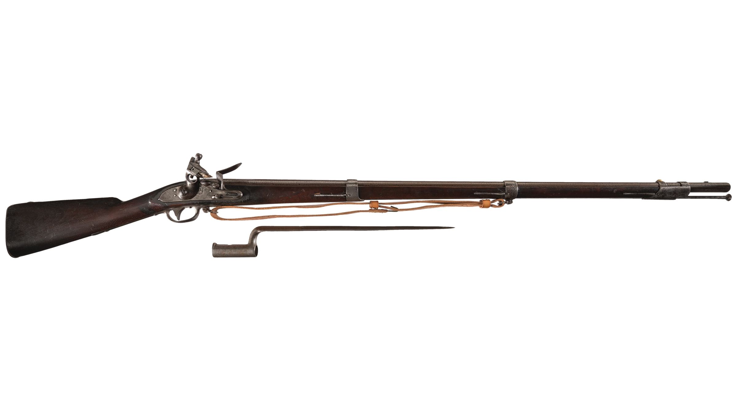 1815 Dated U.S. Springfield Model 1795 Type IV Flintlock Musket | Rock ...