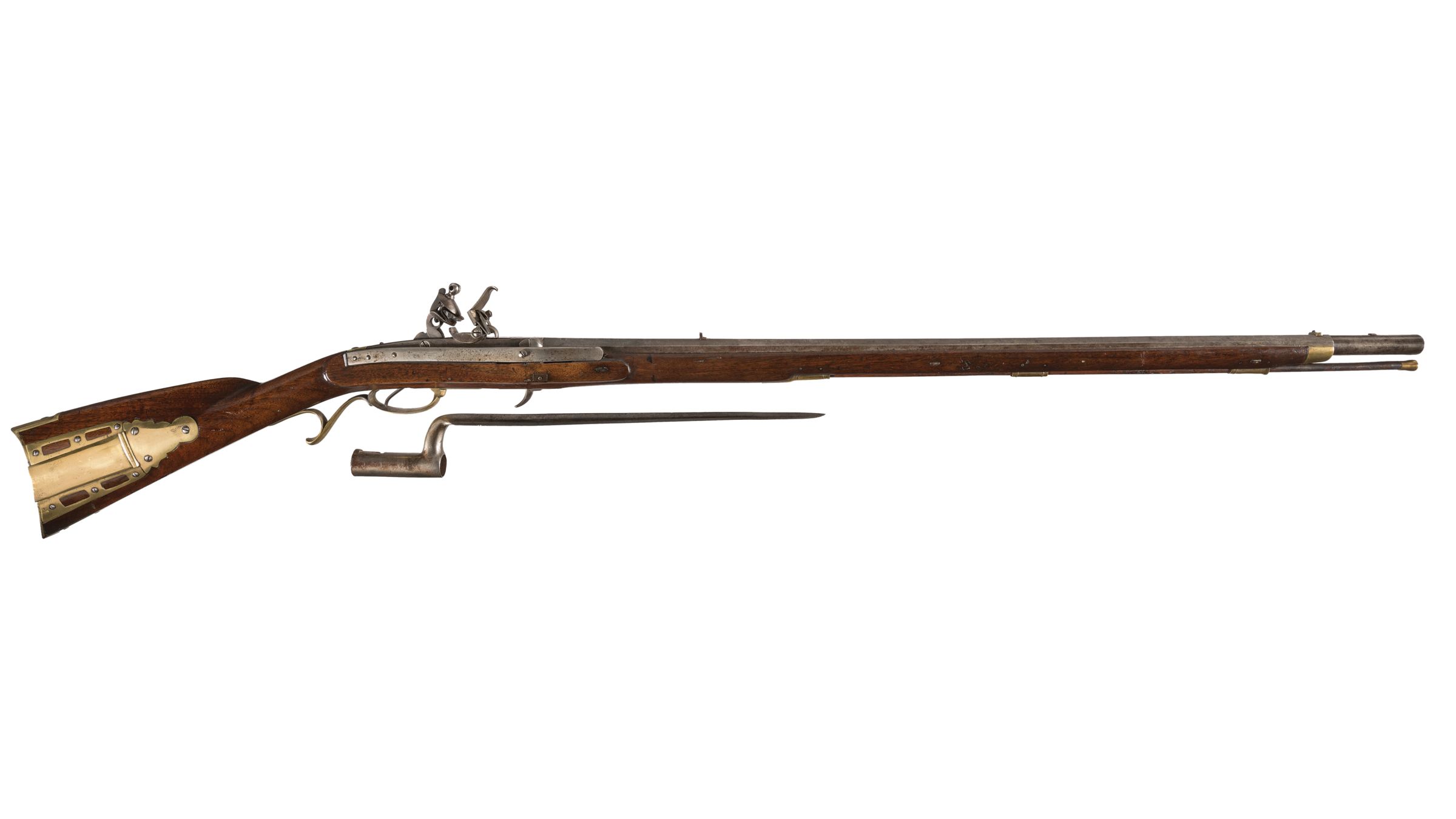 Documented U.S. Hall Model 1817 Breech Loading Flintlock Rifle | Rock ...