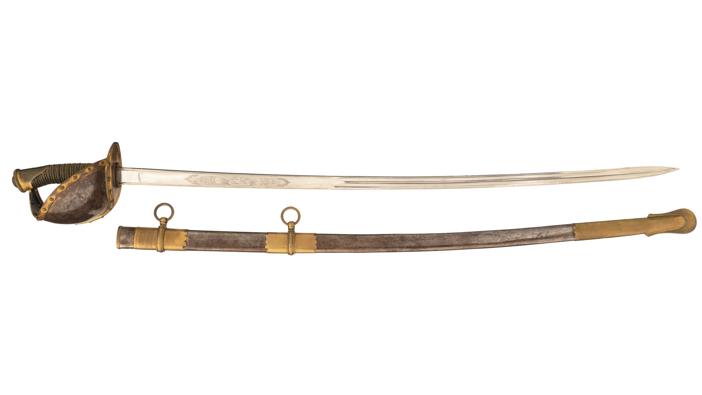 Civil War Tiffany Officer's Sword of Lt. Col. Manchester | Rock Island ...