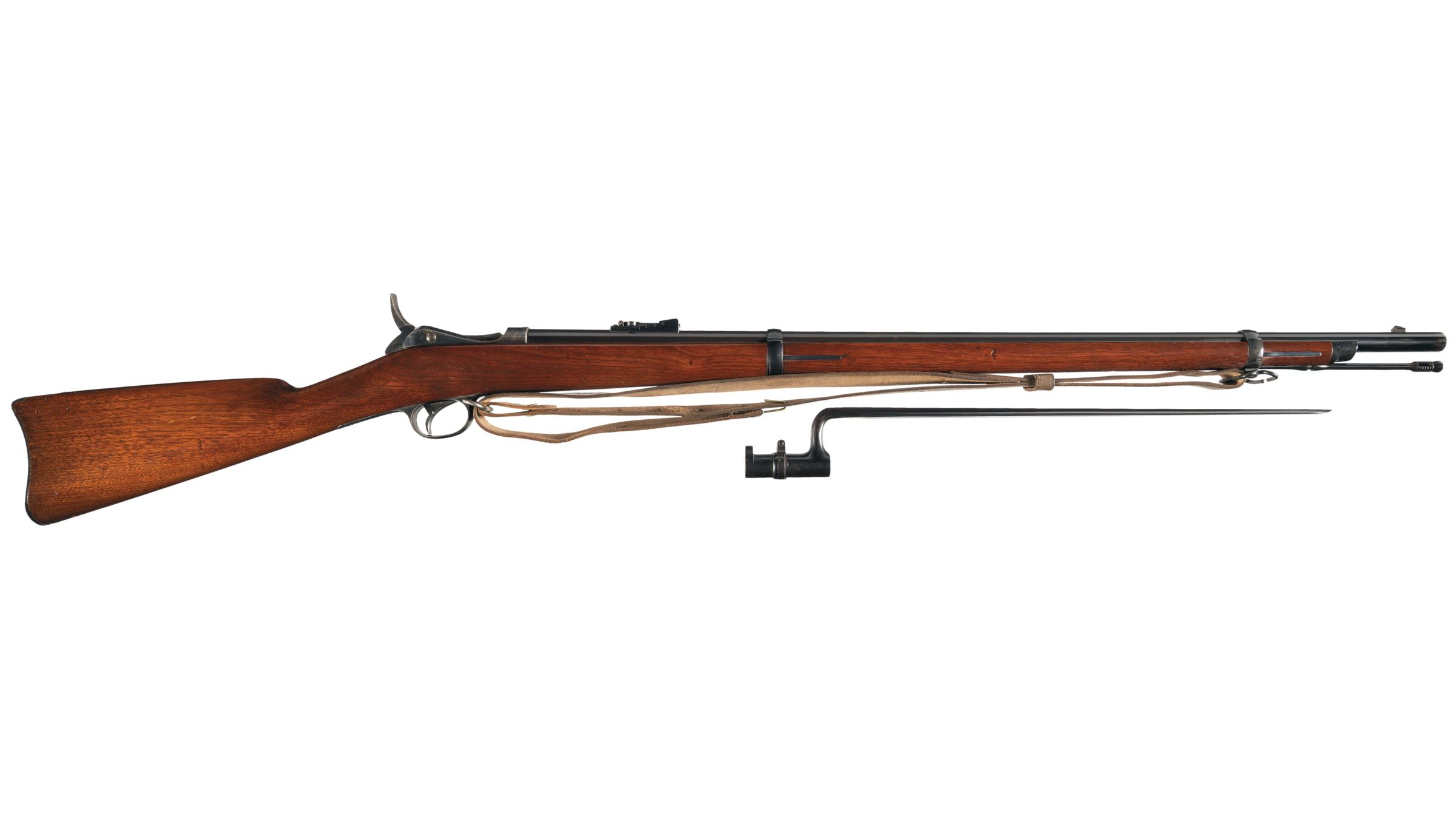 U.S. Springfield 1875 Lee Vertical Rifle with Bayonet | Rock Island Auction