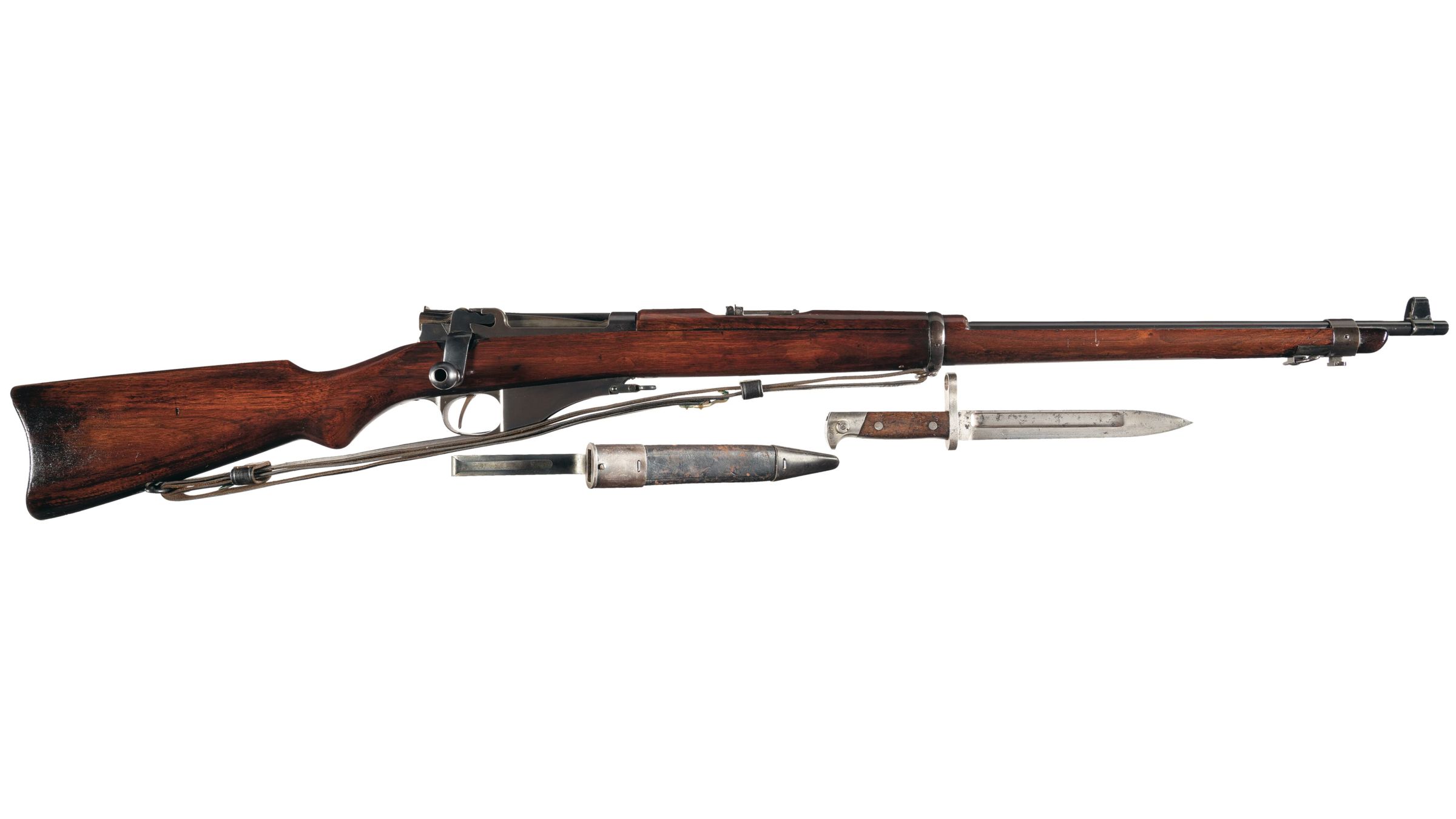 U.S. Navy Winchester-Lee 1895 Bolt Action Rifle with Bayonet | Rock ...