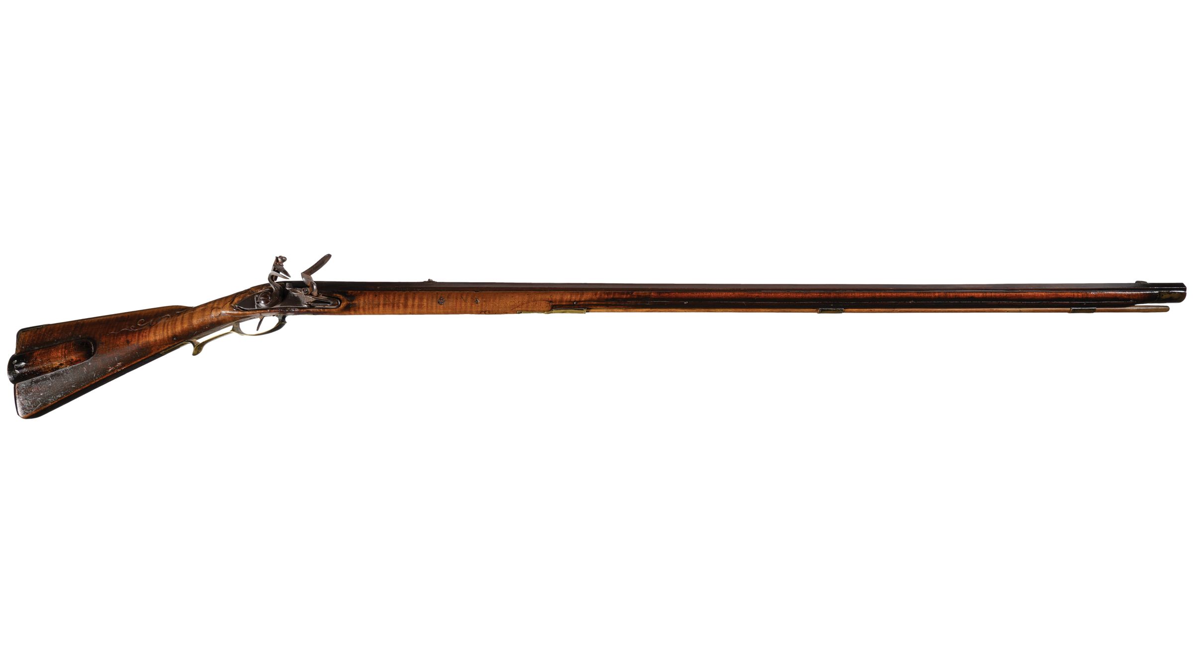 18th Century American Flintlock Smooth-Rifle | Rock Island Auction