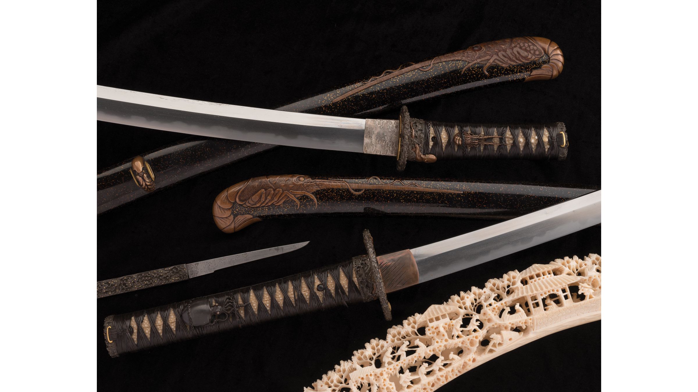 NBTHK "Especially Precious” Ranked Japanese Daisho Set | Rock Island ...