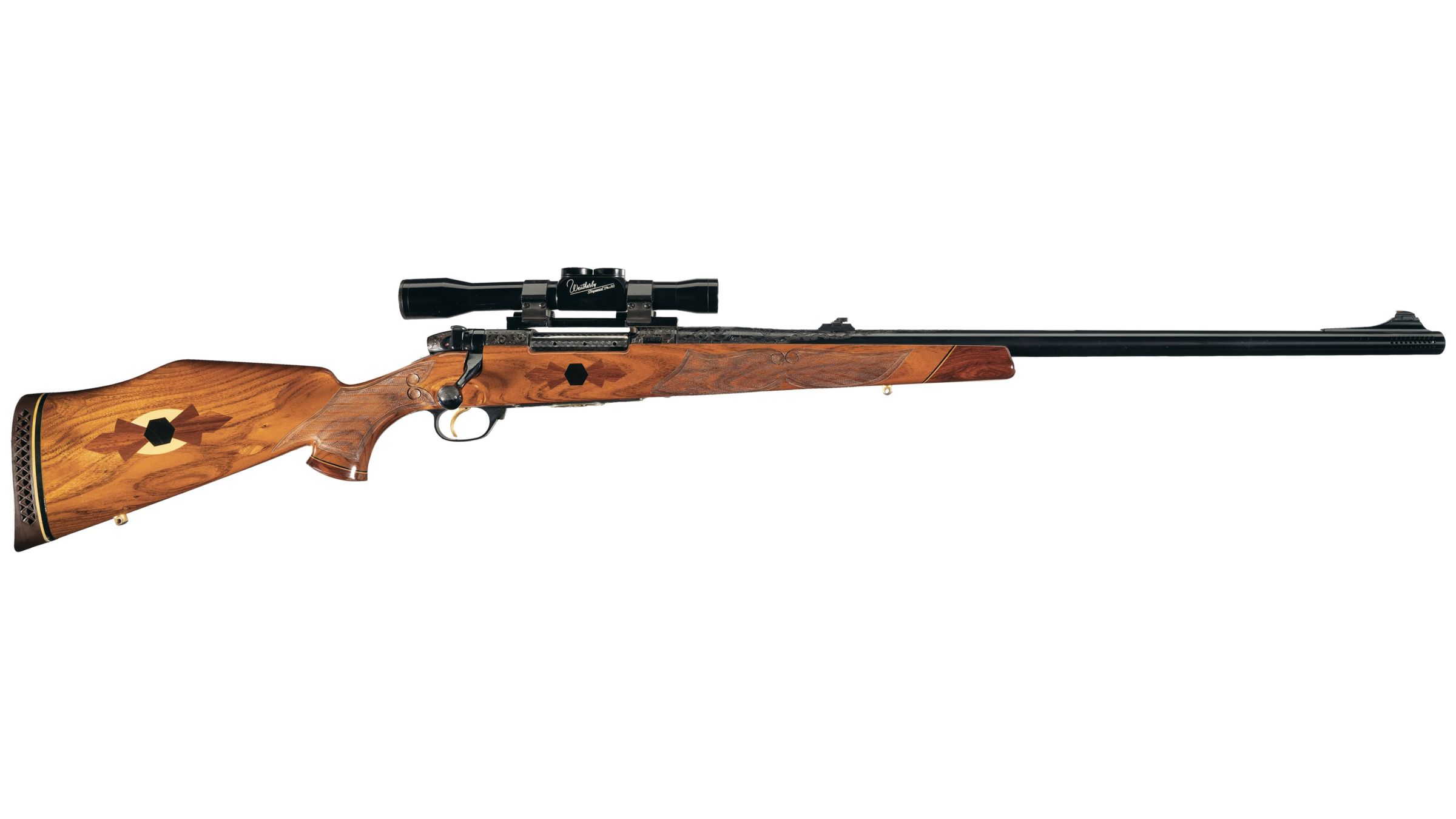 Weatherby Mark V Crown Grade Rifle with Scope in .460 WBY Magnum | Rock ...