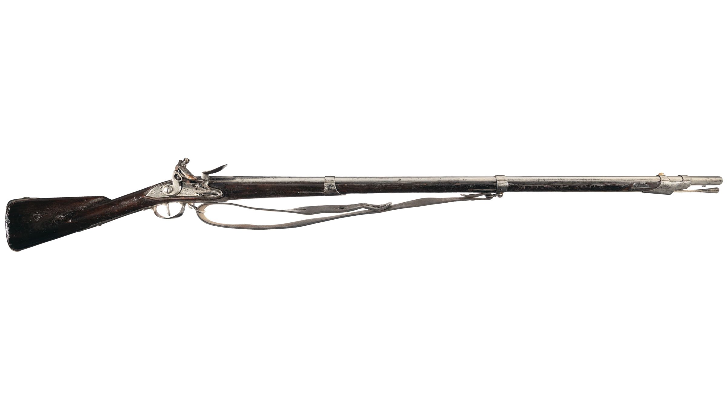 "US" Marked Rev War French Charleville 1763/66 Flintlock Musket | Rock ...