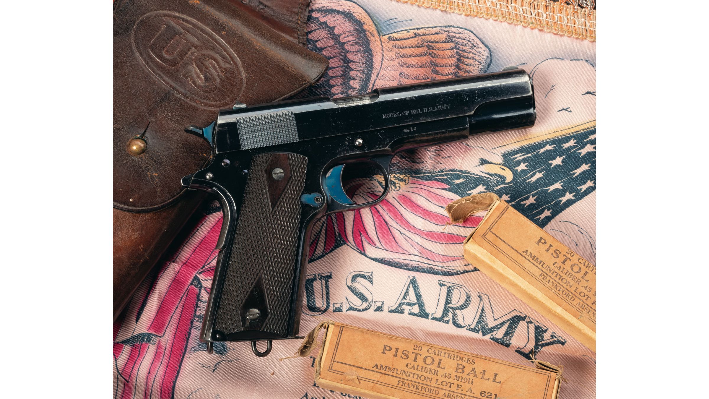 Two Digit Serial Number 14 U.S. Colt Model 1911 Pistol | Rock Island ...