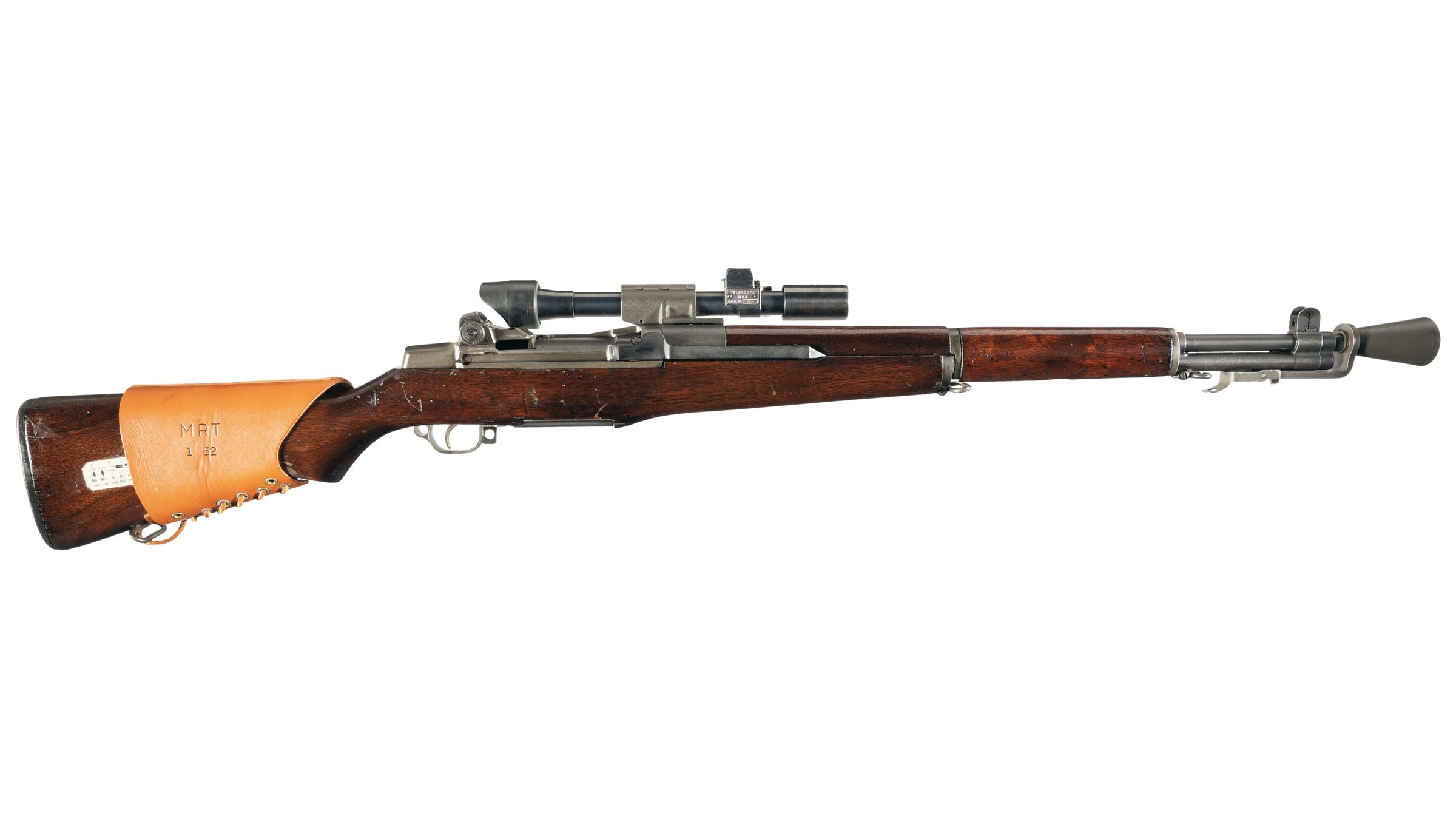 U.S. Springfield M1D Garand Sniper Rifle with Danish Scope | Rock ...
