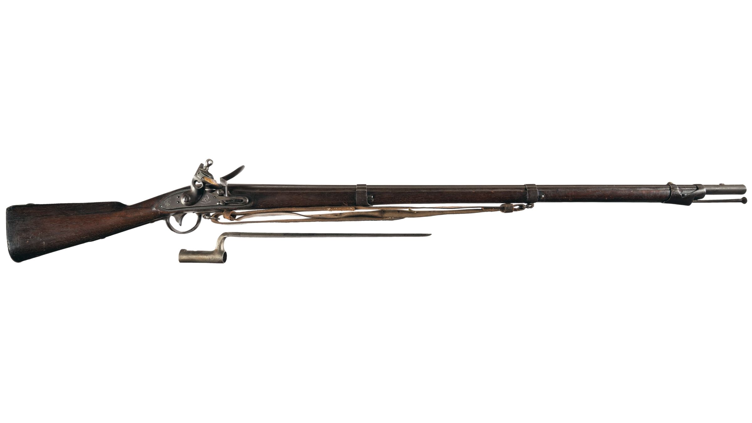 Documented U.S. Springfield Model 1812 Type II Flintlock Musket | Rock ...