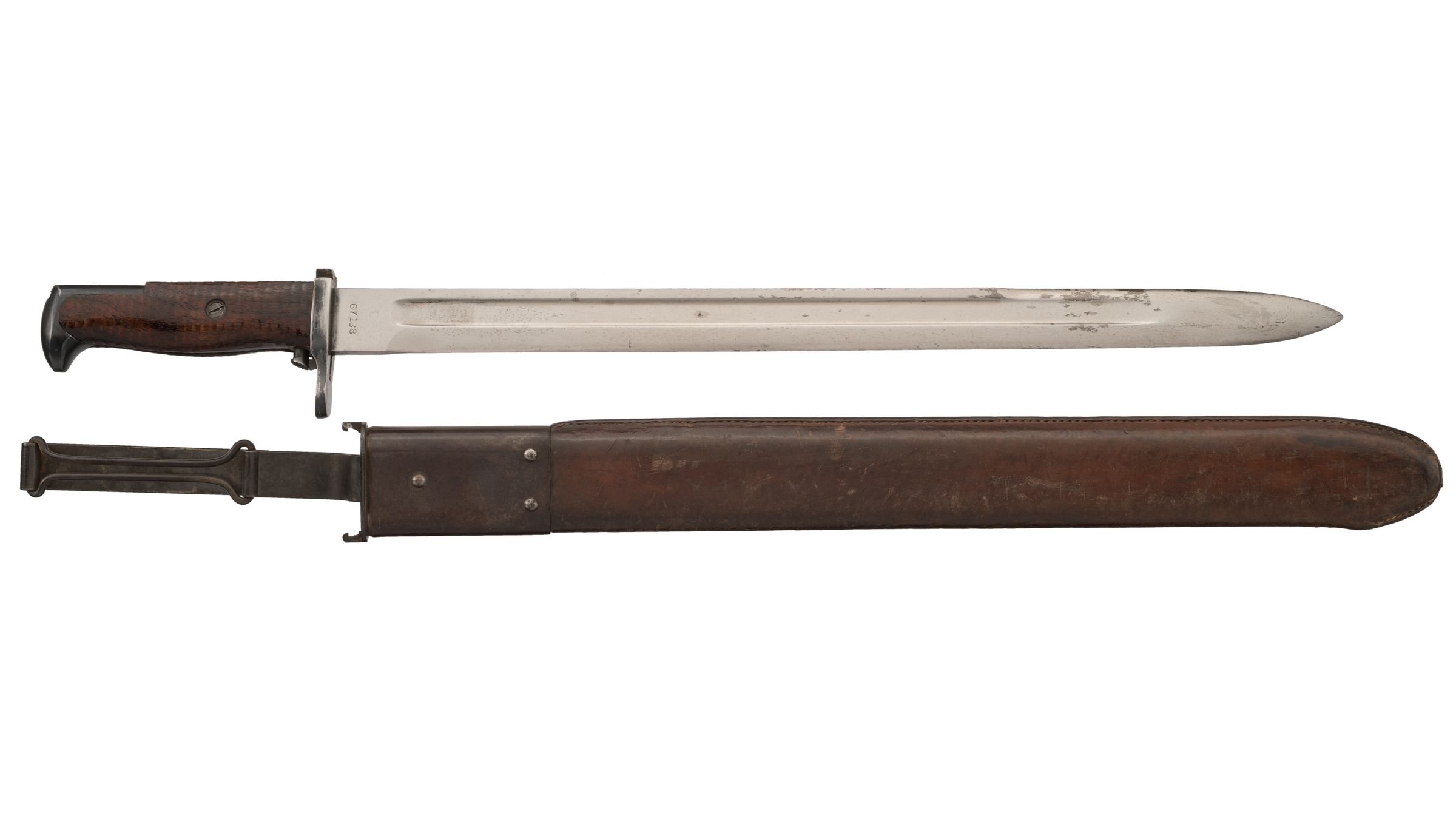 Springfield Rifle With Bayonet