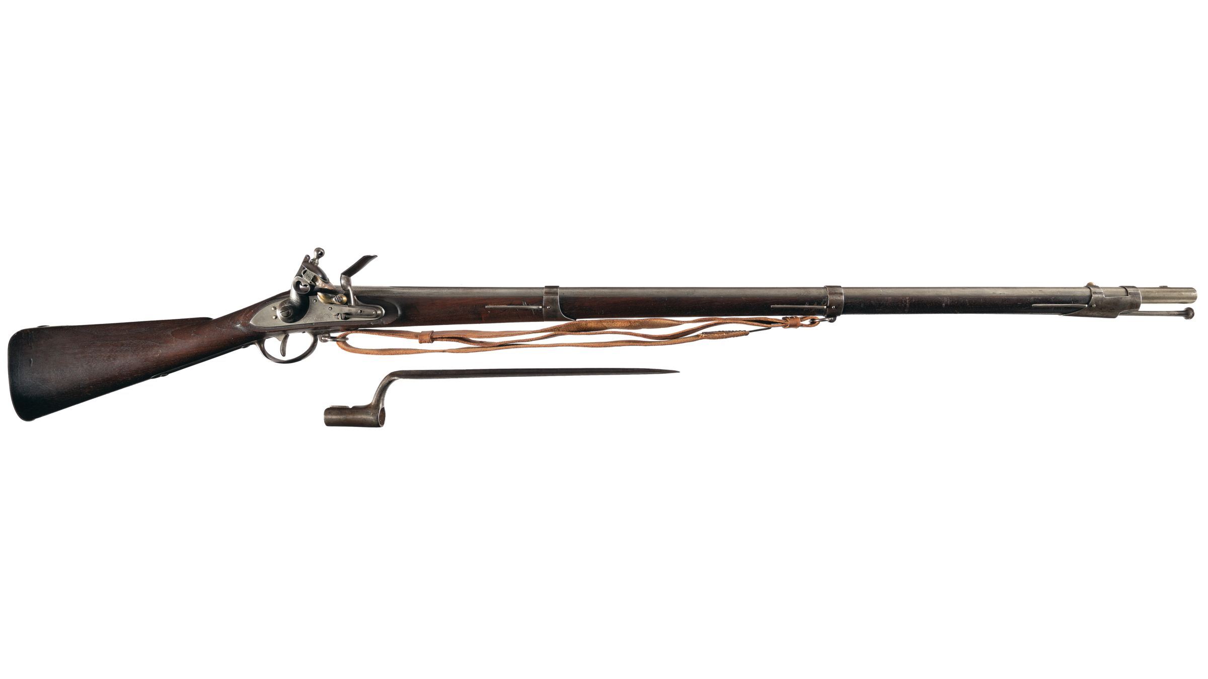 Documented Eli Whitney U.S. Contract 1812 Flintlock Musket | Rock ...