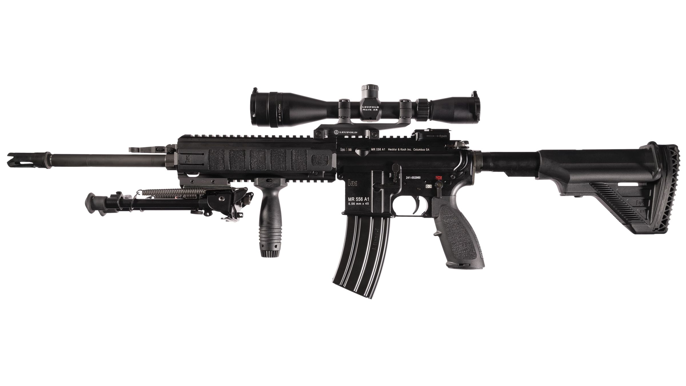 Heckler & Koch MR556A1 Semi-Automatic Rifle with Scope and Case | Rock ...