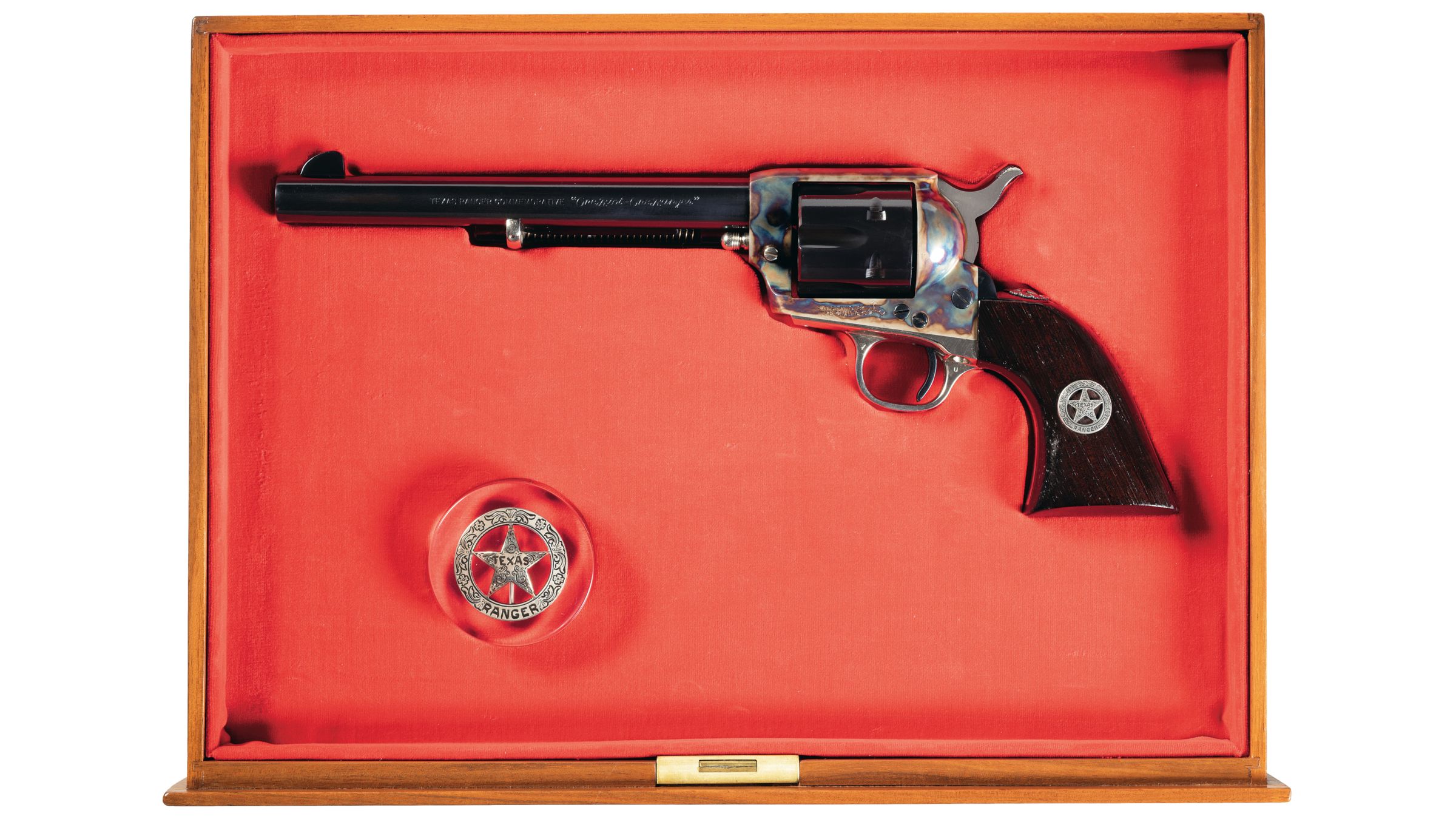 Colt Texas Rangers Commemorative Single Action Army Revolver | Rock ...