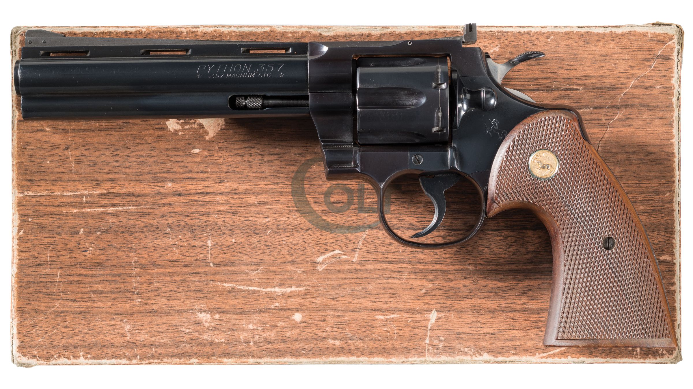 Colt Python Double Action Revolver with Box | Rock Island Auction