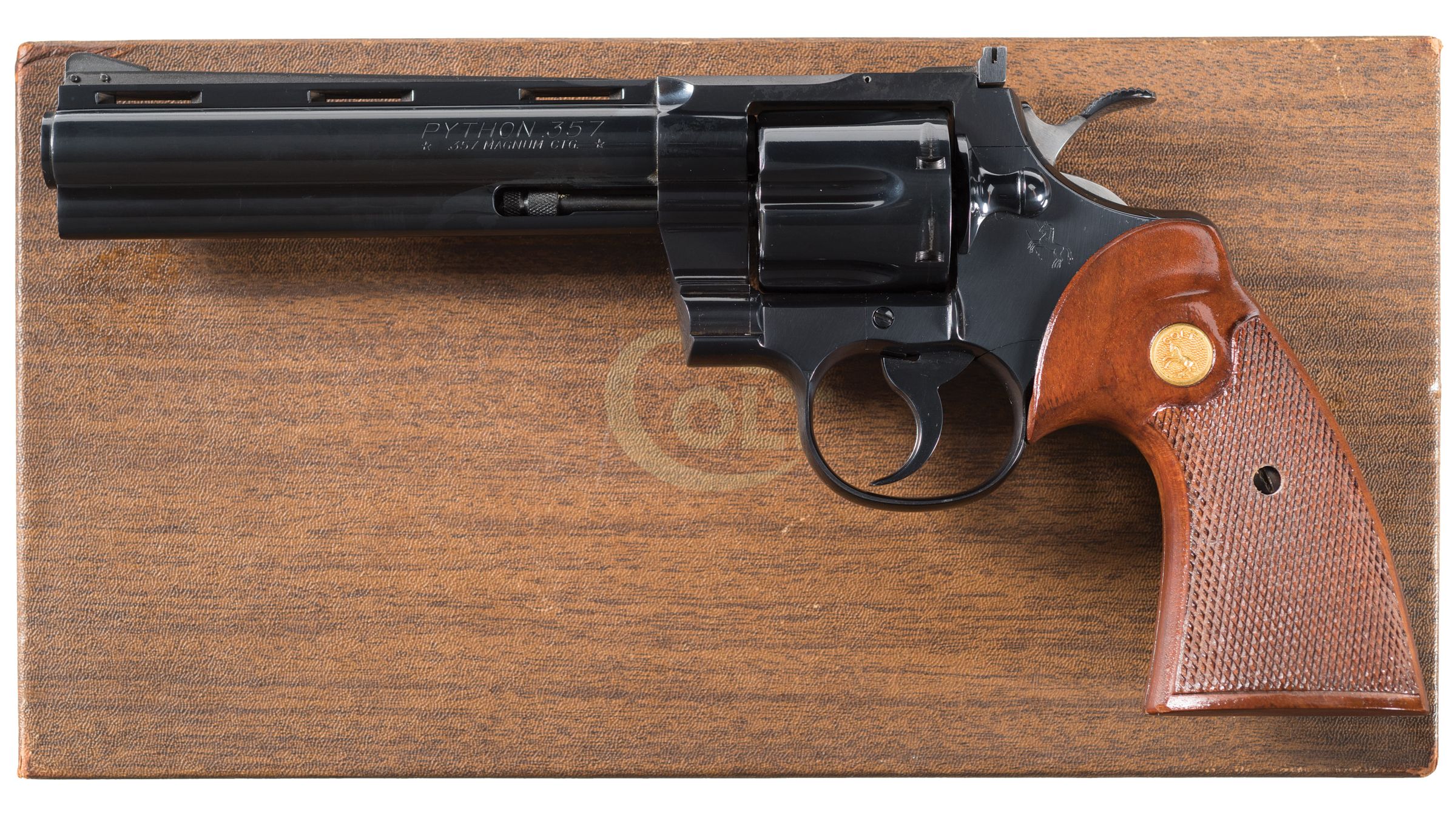 Colt Python Double Action Revolver with Box | Rock Island Auction
