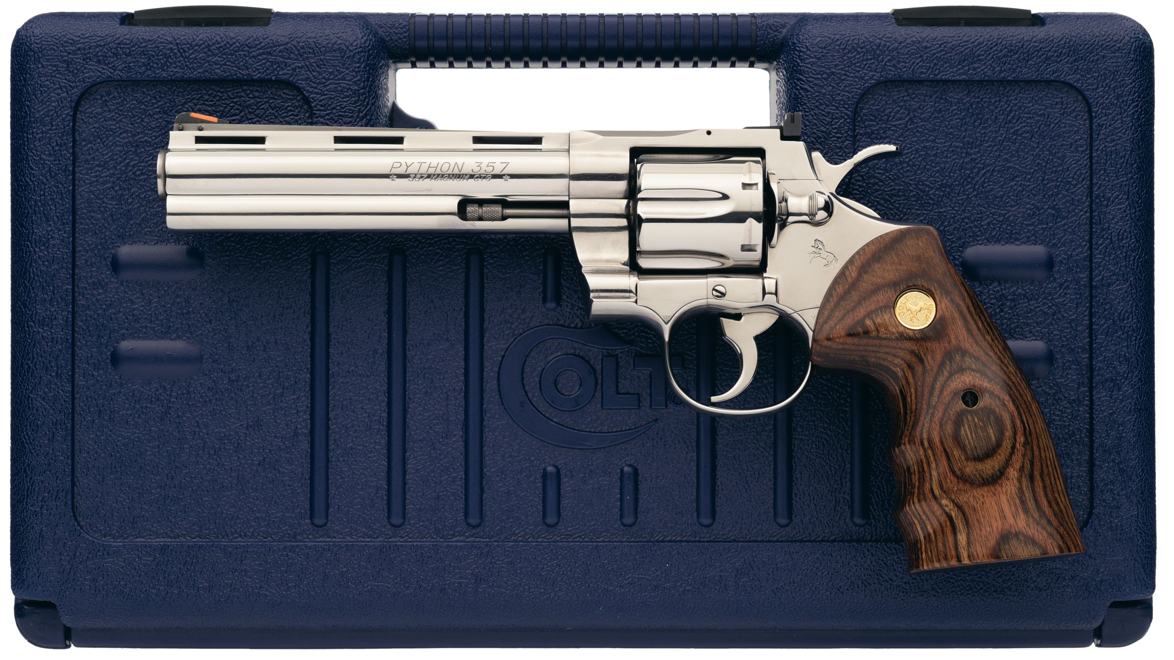 Colt Python Double Action Revolver with Case | Rock Island Auction
