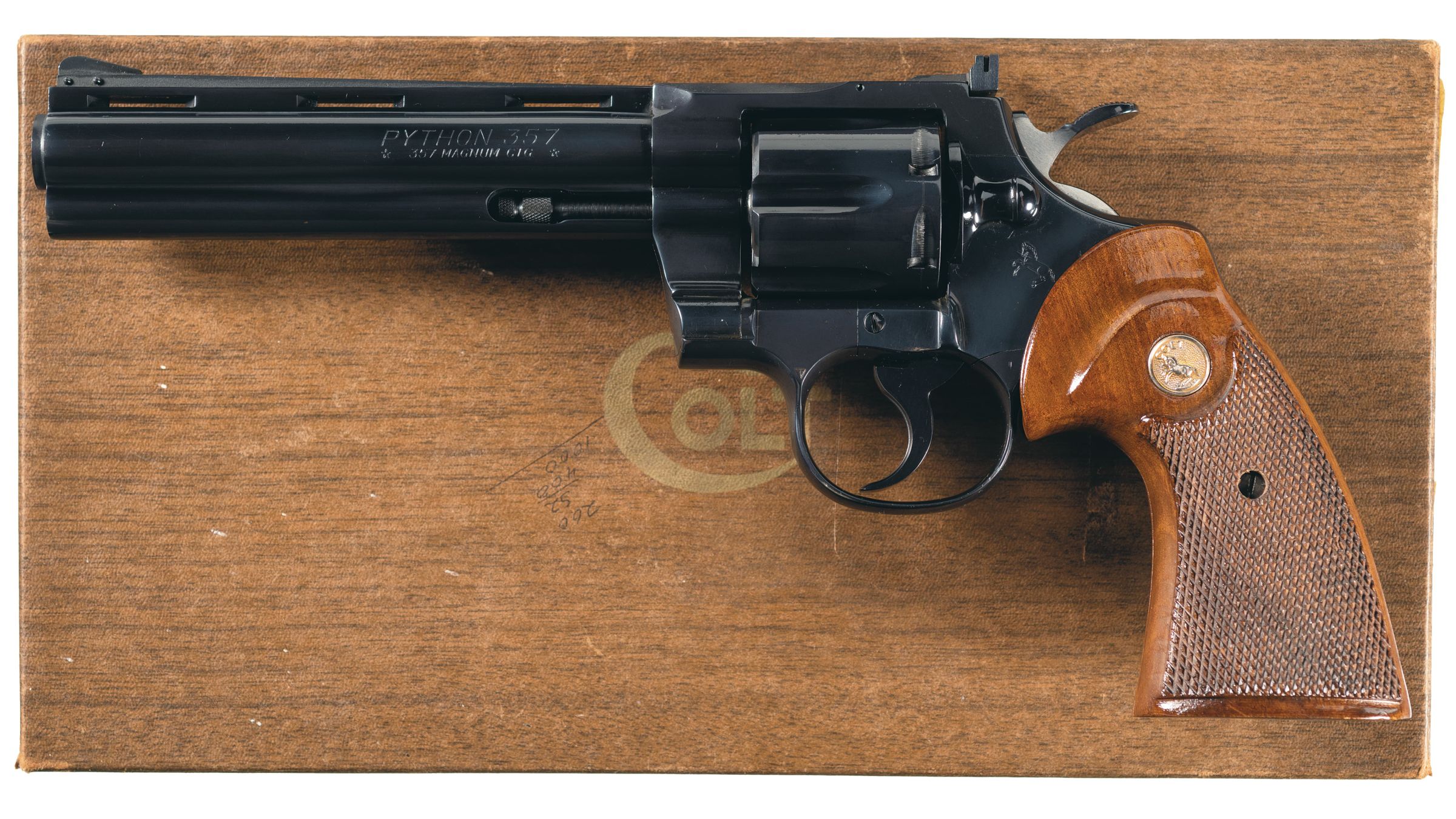 Colt Python Double Action Revolver with Box | Rock Island Auction