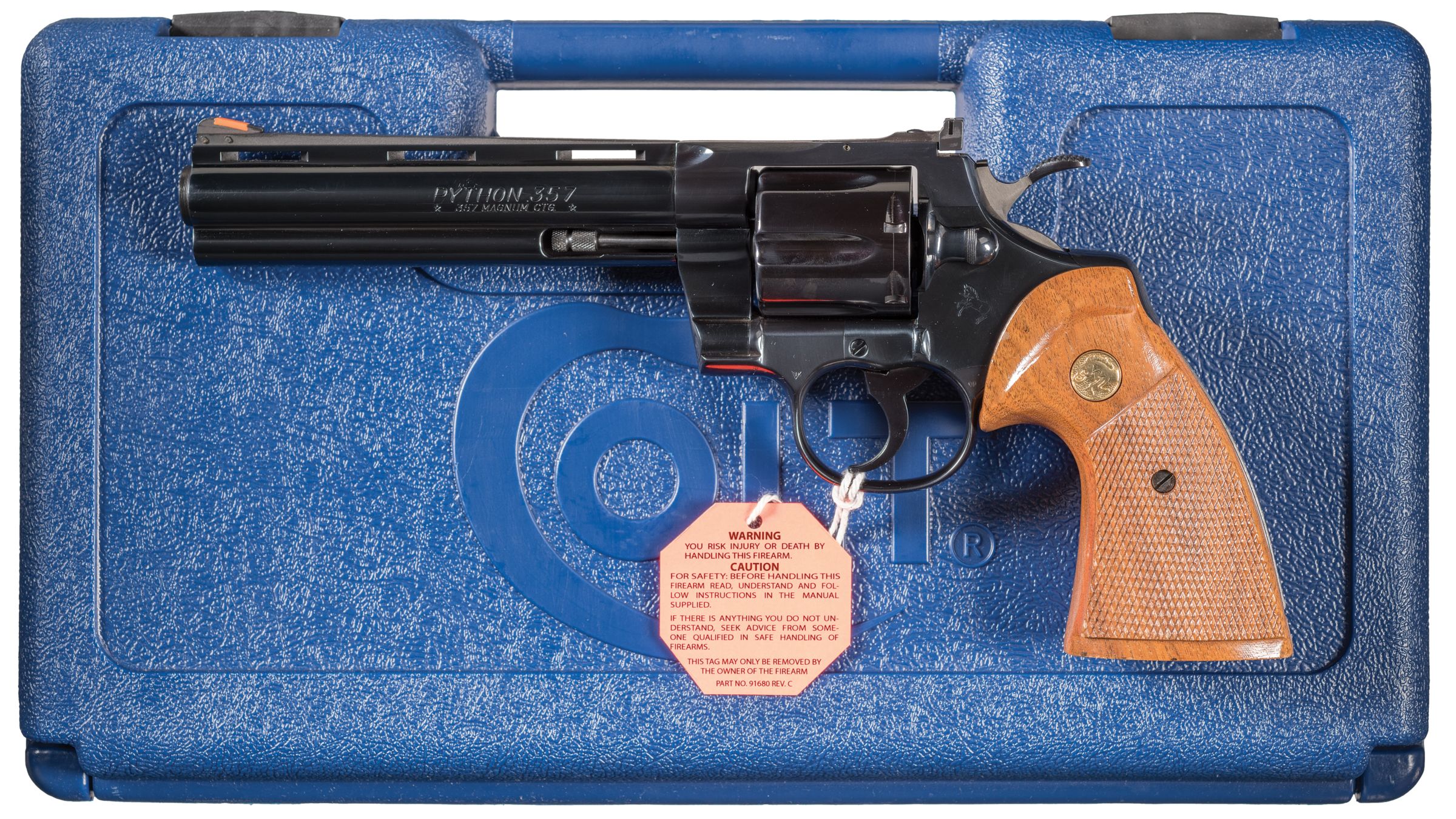 Colt Python Double Action Revolver with Case | Rock Island Auction