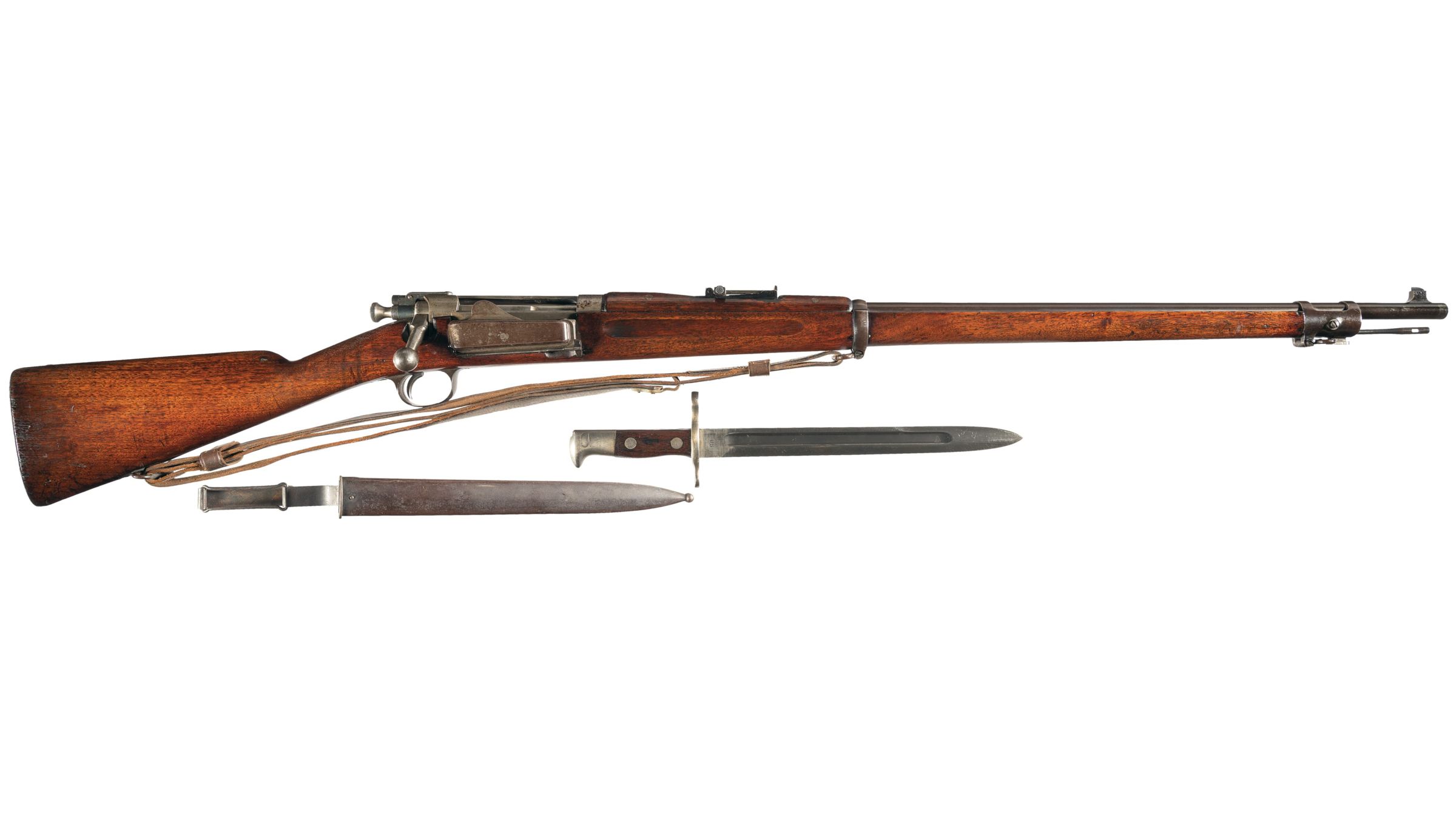 U.S. Springfield Model 1892 Second Type Krag-Jorgensen Rifle | Rock ...