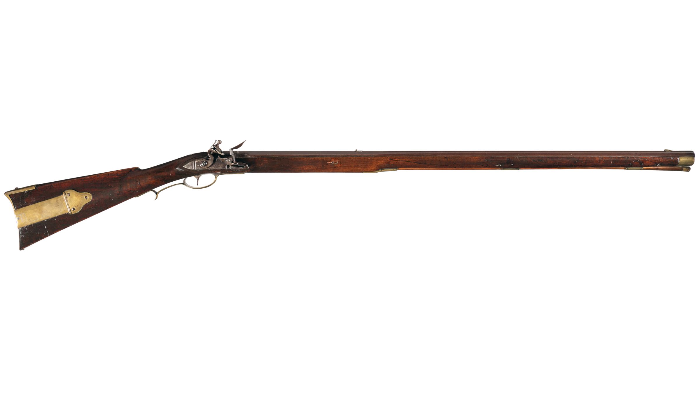 Jacob Dickert U.S. 1807 Contract Flintlock American Long Rifle | Rock ...