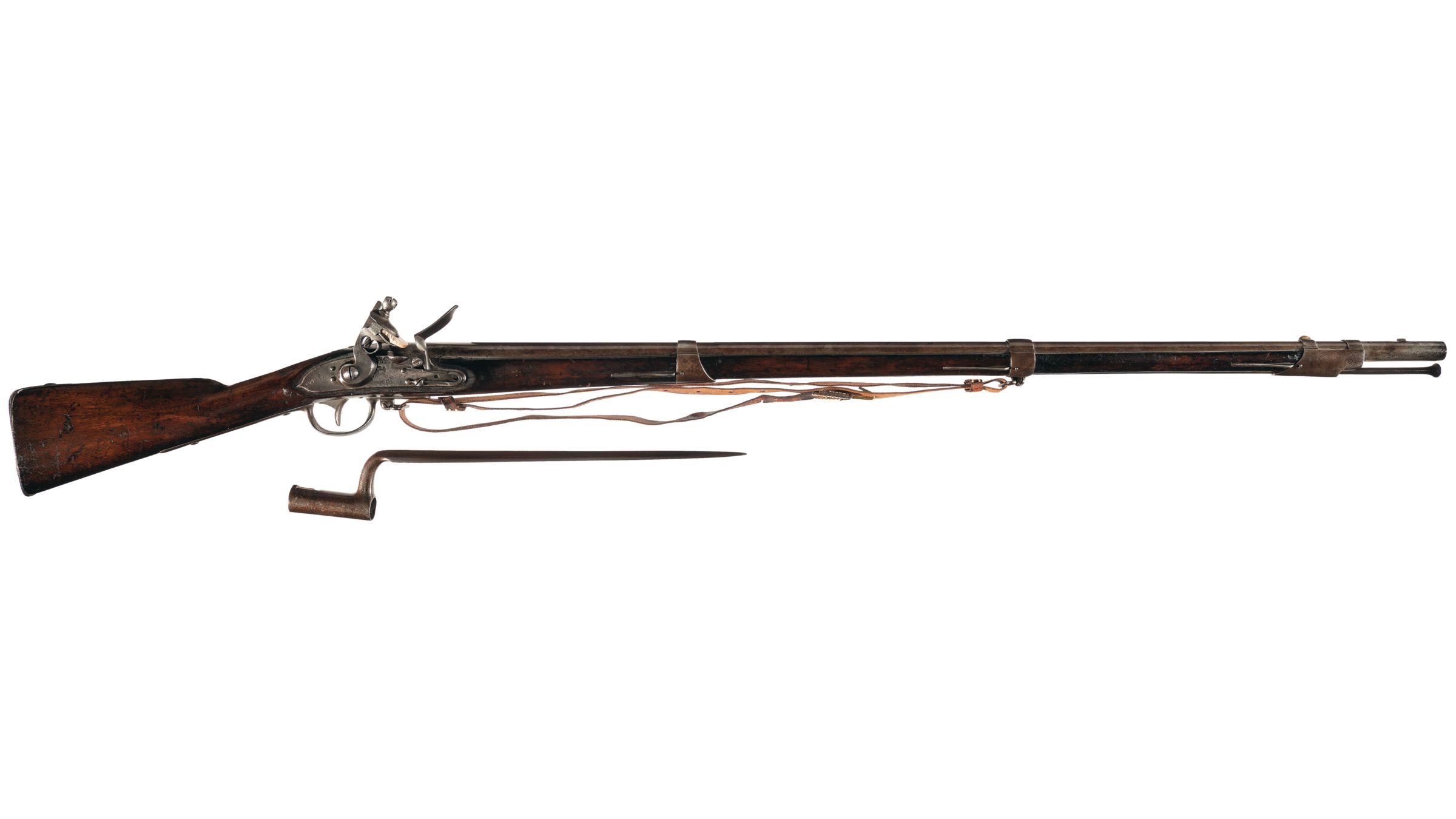 New York Marked U.S. Springfield 1795 Type IV Flintlock Musket | Rock ...