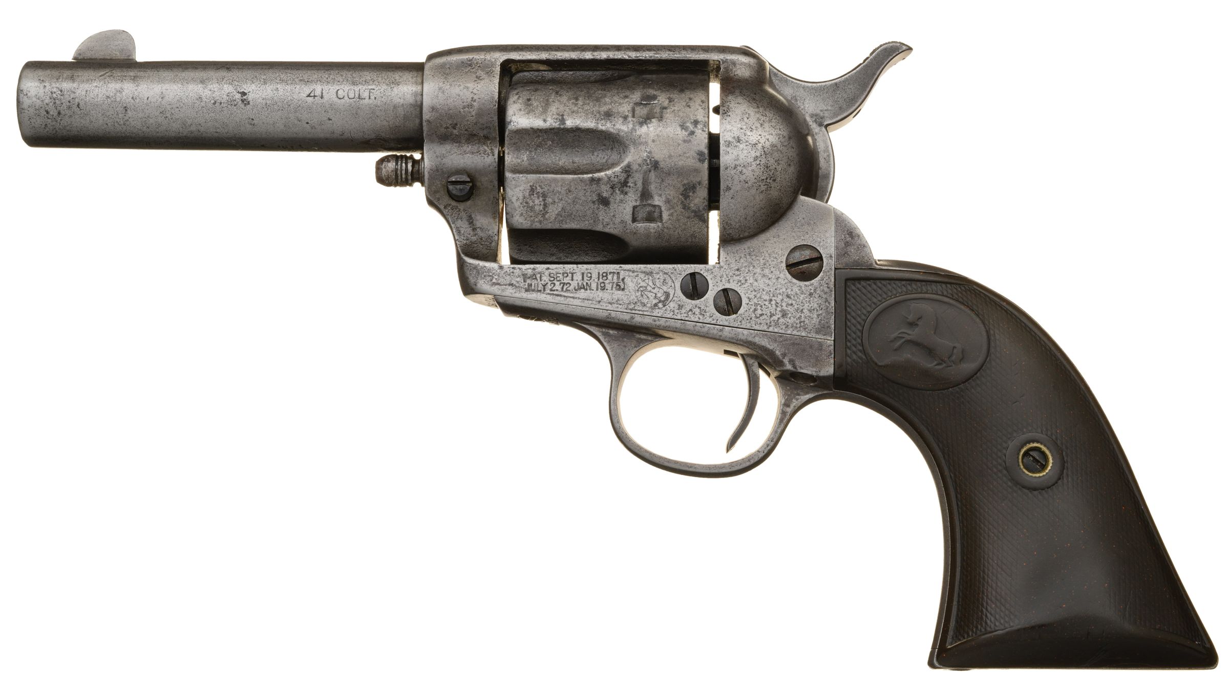 Colt Sheriff's Model Single Action Revolver with Factory Letter | Rock ...