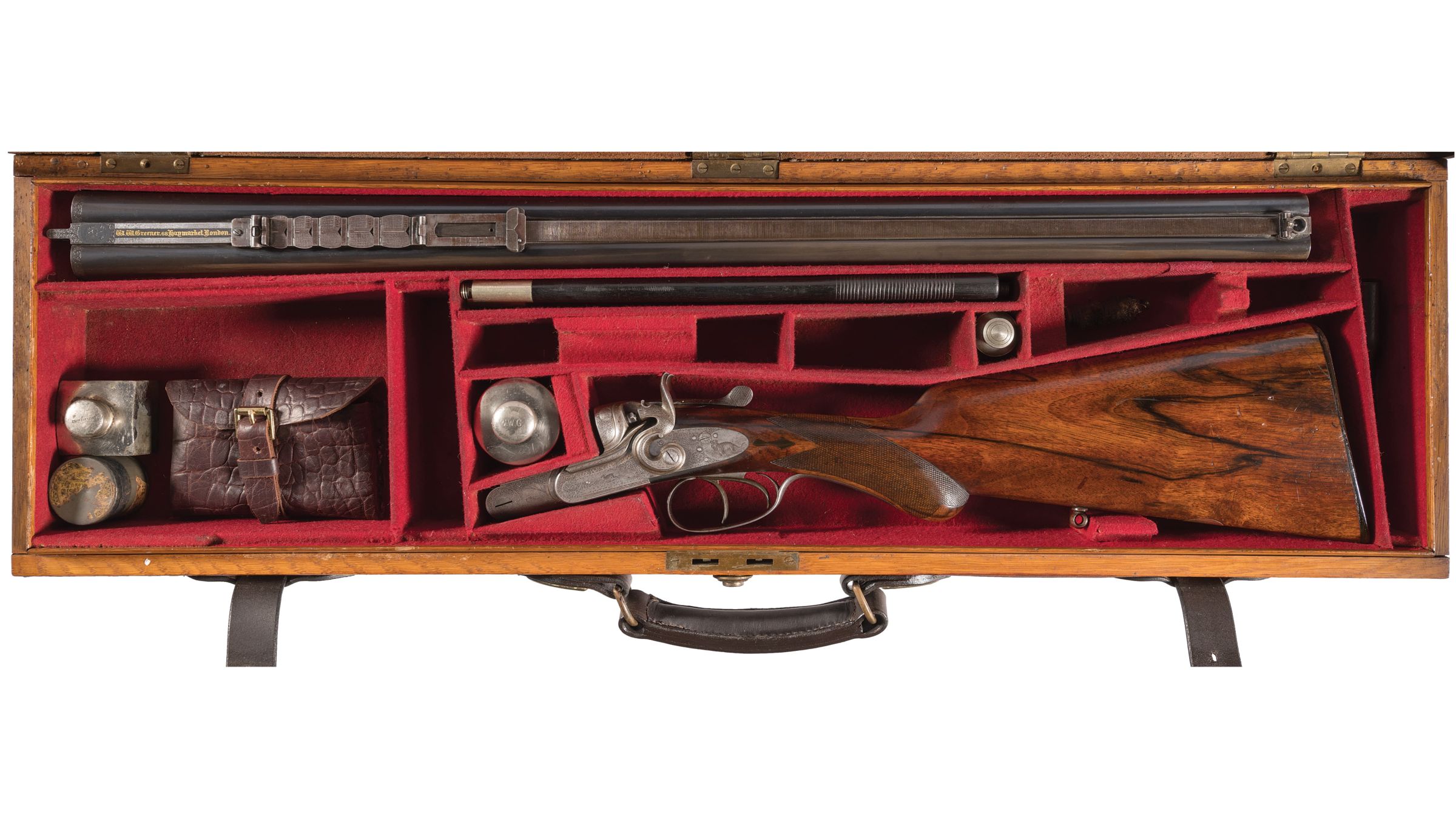 W.W. Greener Royal Grade Cape Gun with Case | Rock Island Auction