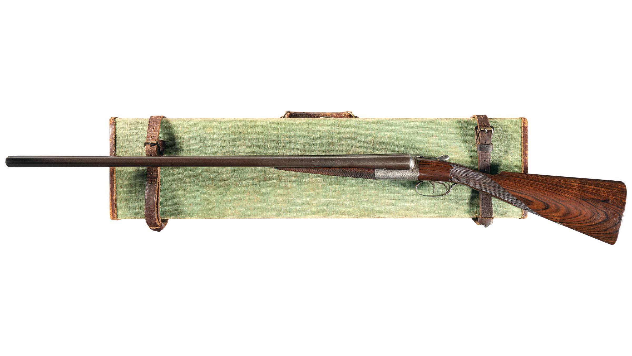 Engraved John Dickson & Son Round Body Action Ejector Shotgun | Rock ...