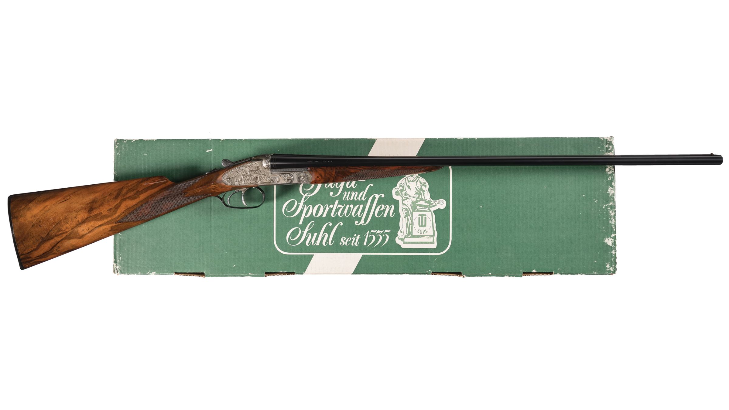 Gebruder Merkel 28 Gauge Model 61E Luxus Grade Sidelock Shotgun | Rock ...