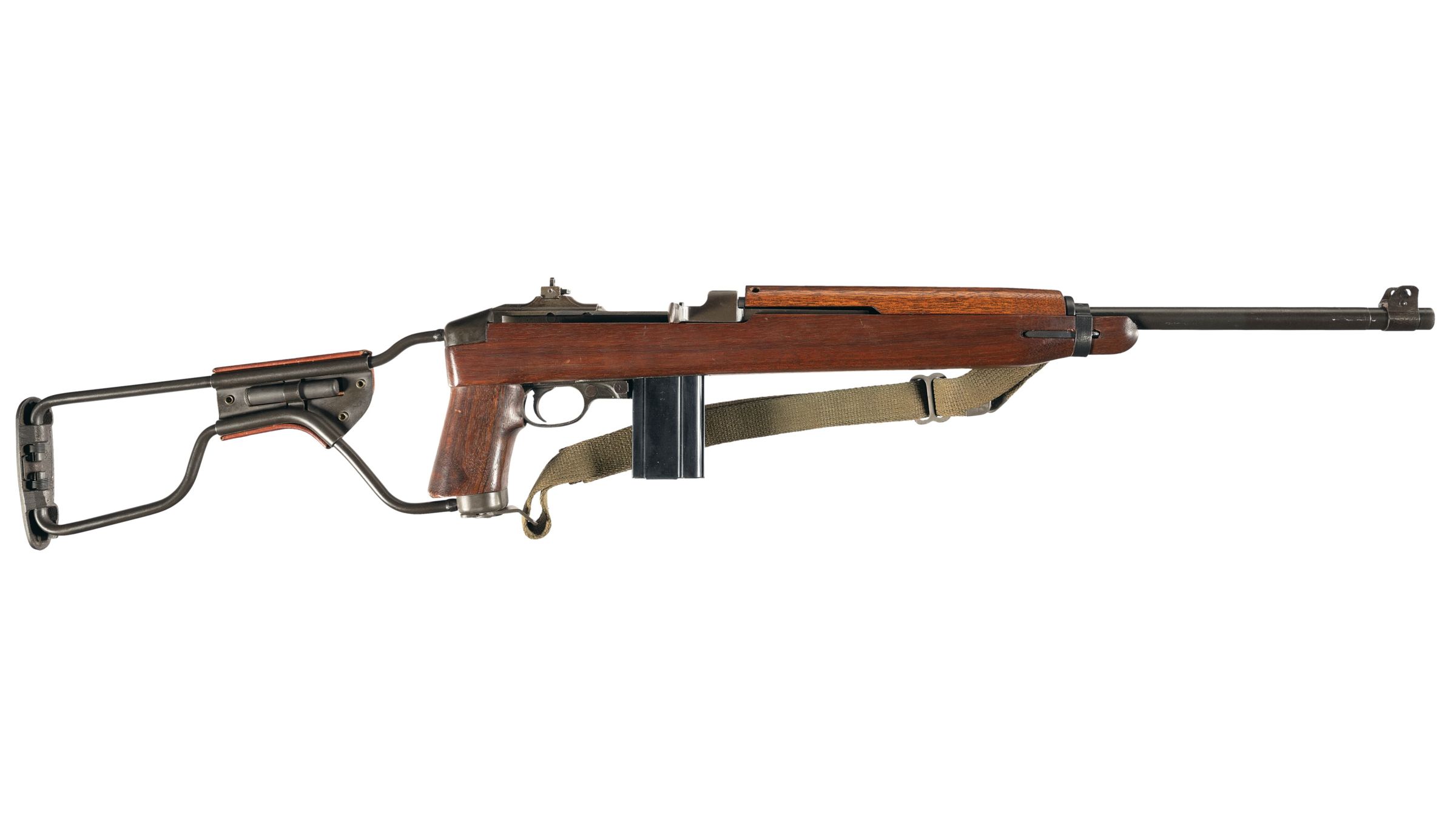 U.S. Winchester M1 Carbine with M1A1 Paratrooper Stock | Rock Island ...