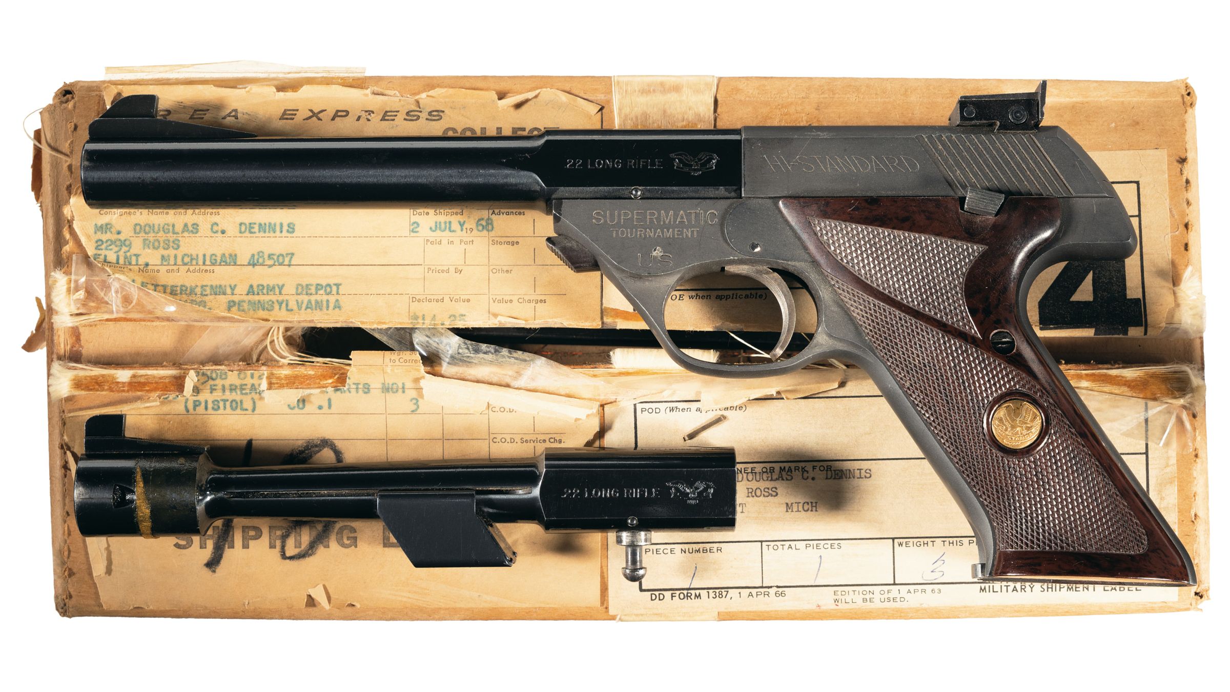 U.S. Marked High Standard Model 103 Supermatic Tournament | Rock Island ...