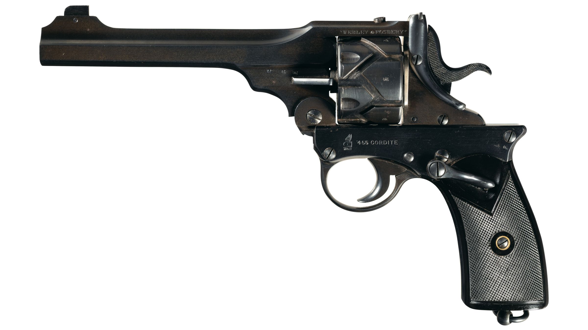 Webley-Fosbery Model 1902 Automatic Revolver | Rock Island Auction