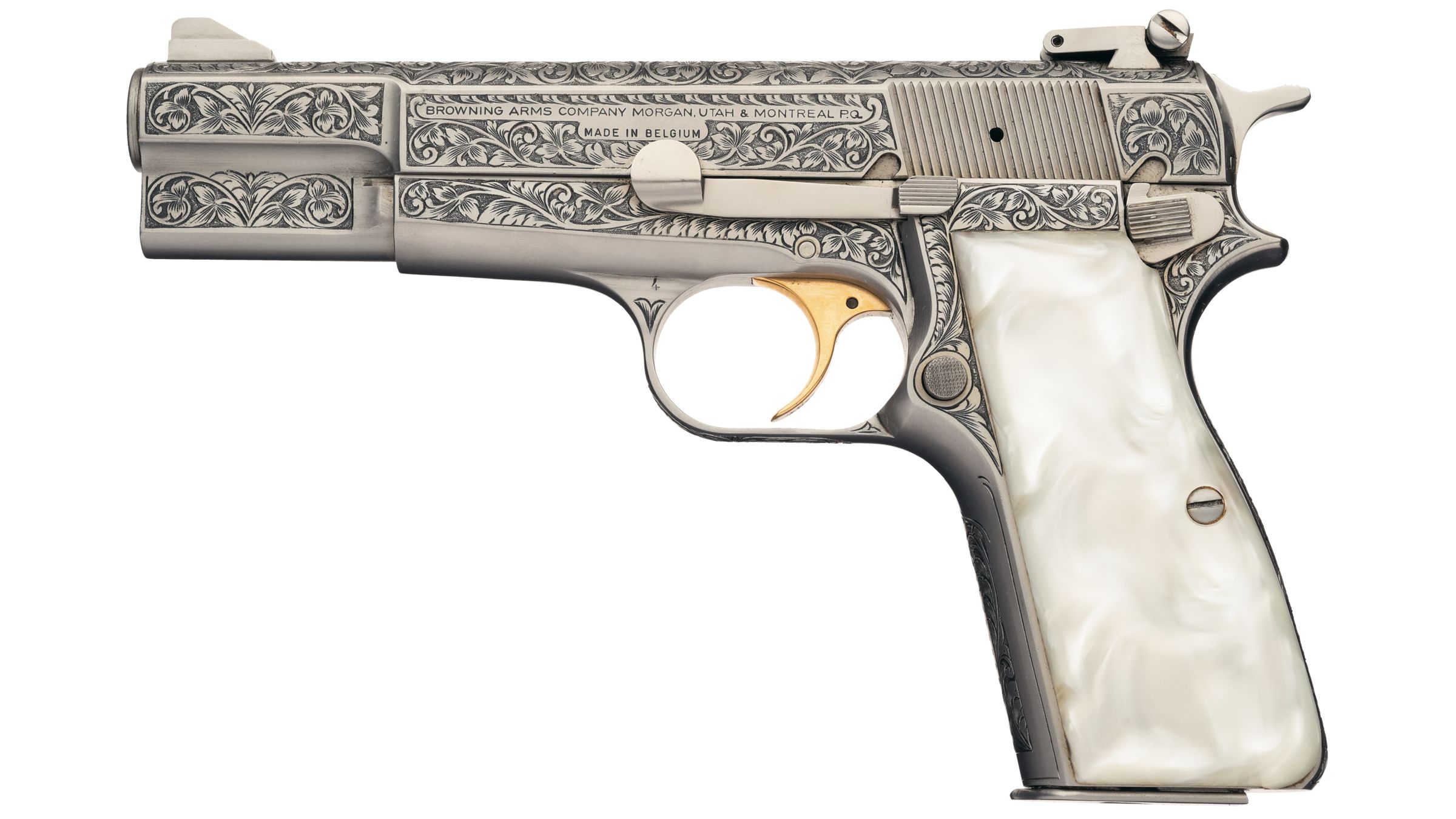Belgian Browning Renaissance High-Power Semi-Automatic Pistol | Rock ...