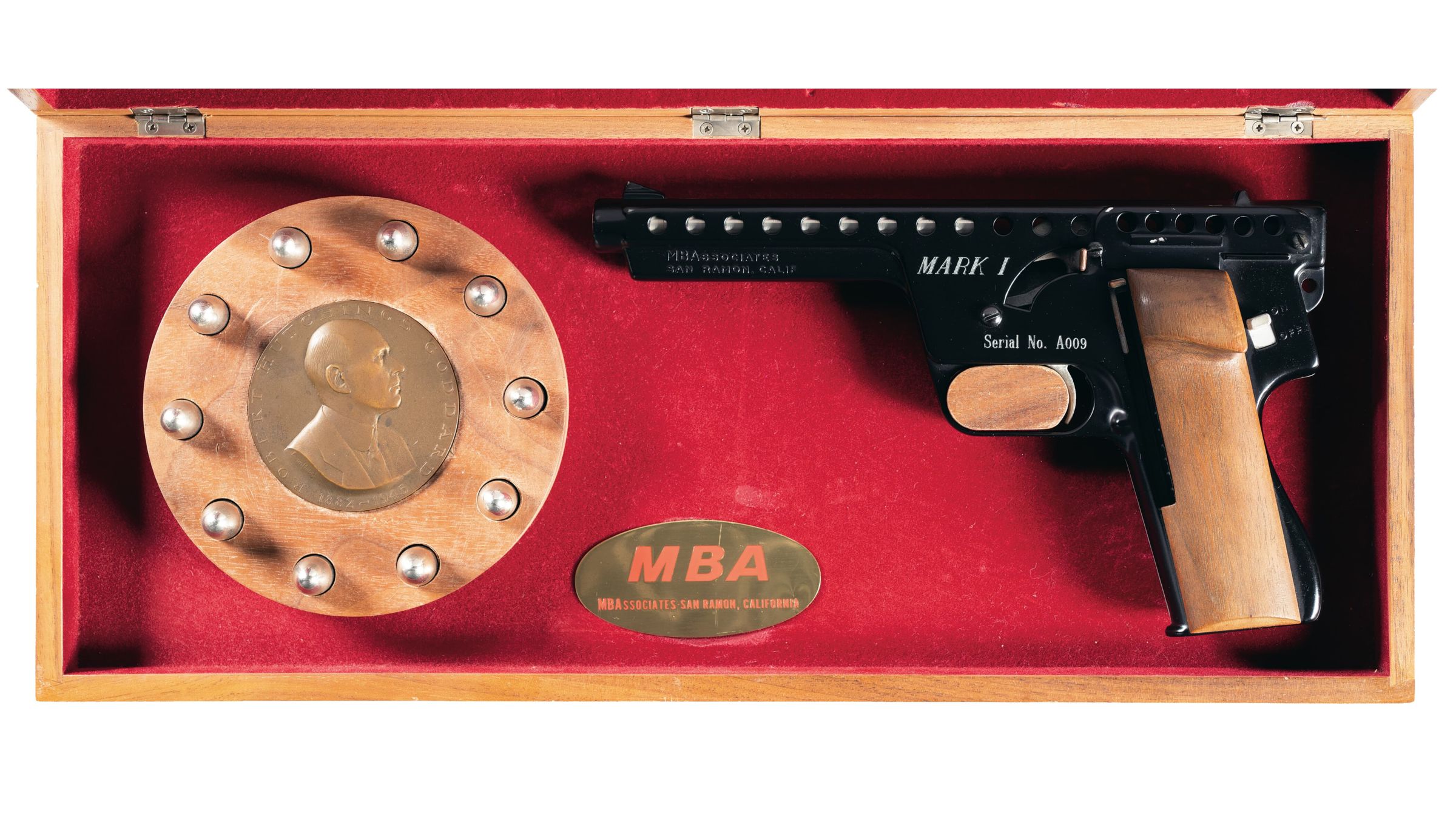 MBAssociates Experimental Mark I Gyrojet Pistol with Case | Rock Island ...