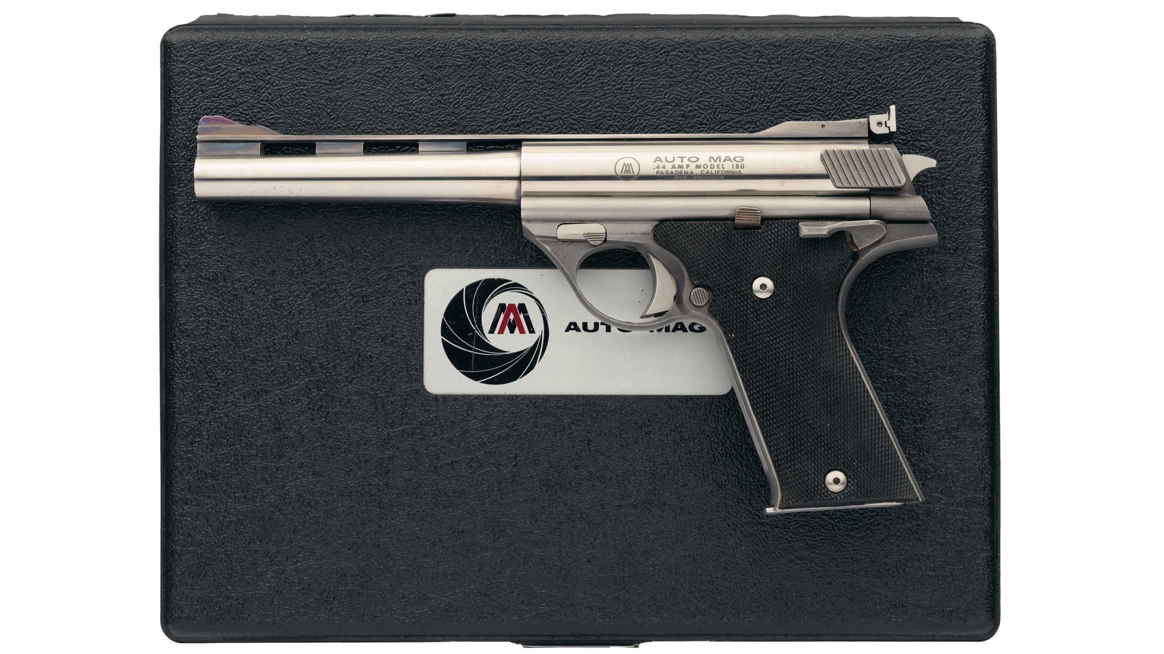 Auto Mag Pasadena Original Model 180 Semi-Automatic Pistol | Rock ...